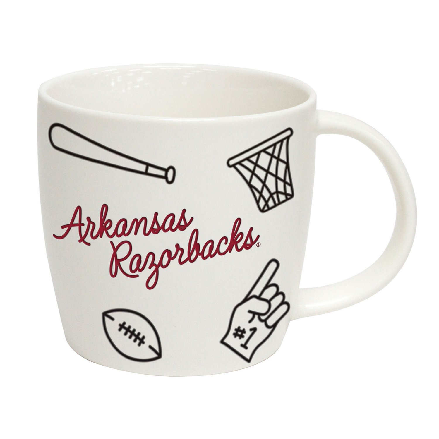 Arkansas Razorbacks 18oz Playmaker Mug | Academy