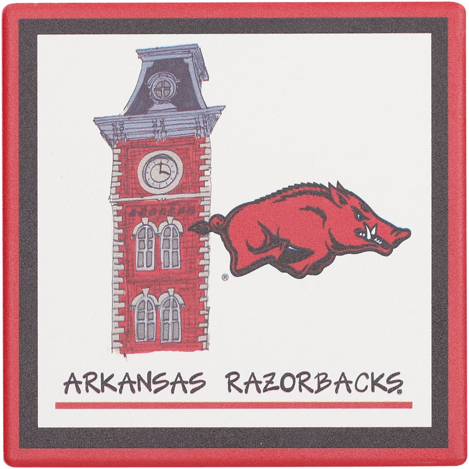 Arkansas Razorbacks Four-Pack Coaster Set | Academy