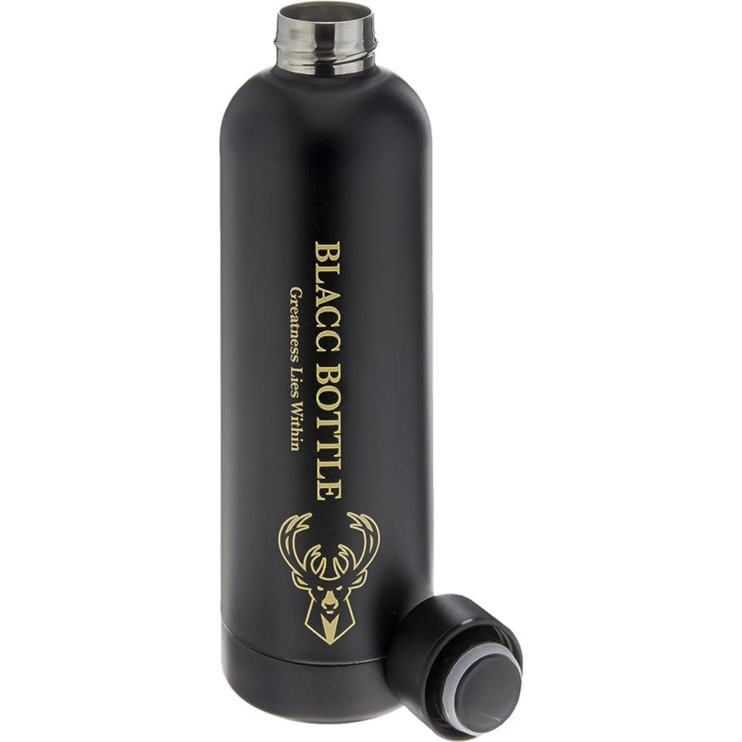 Blacc Bottle Milwaukee Bucks 25oz Stainless Steel Water Bottle | Academy