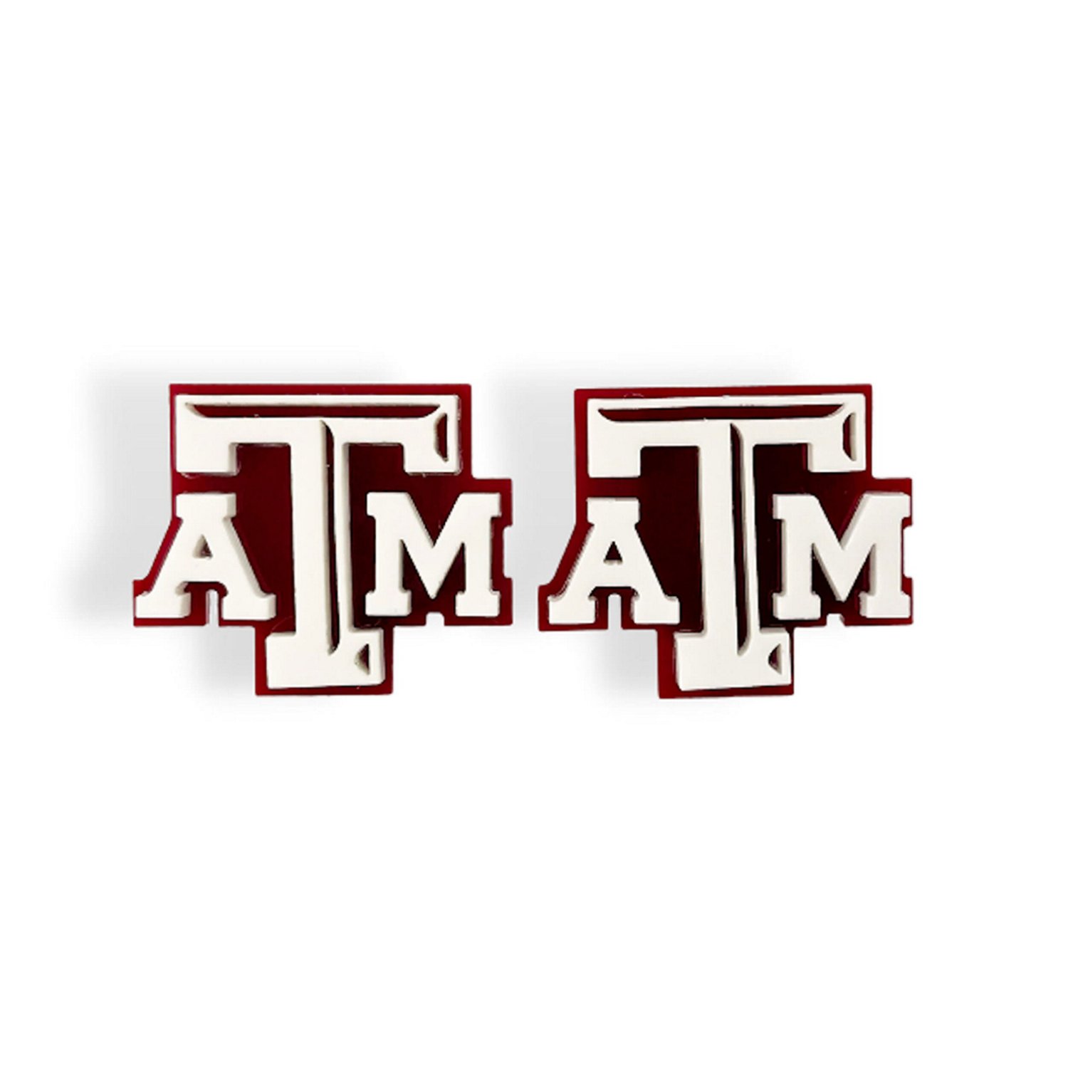 Brianna Cannon Texas AM Aggies Stud Logo Earrings | Academy
