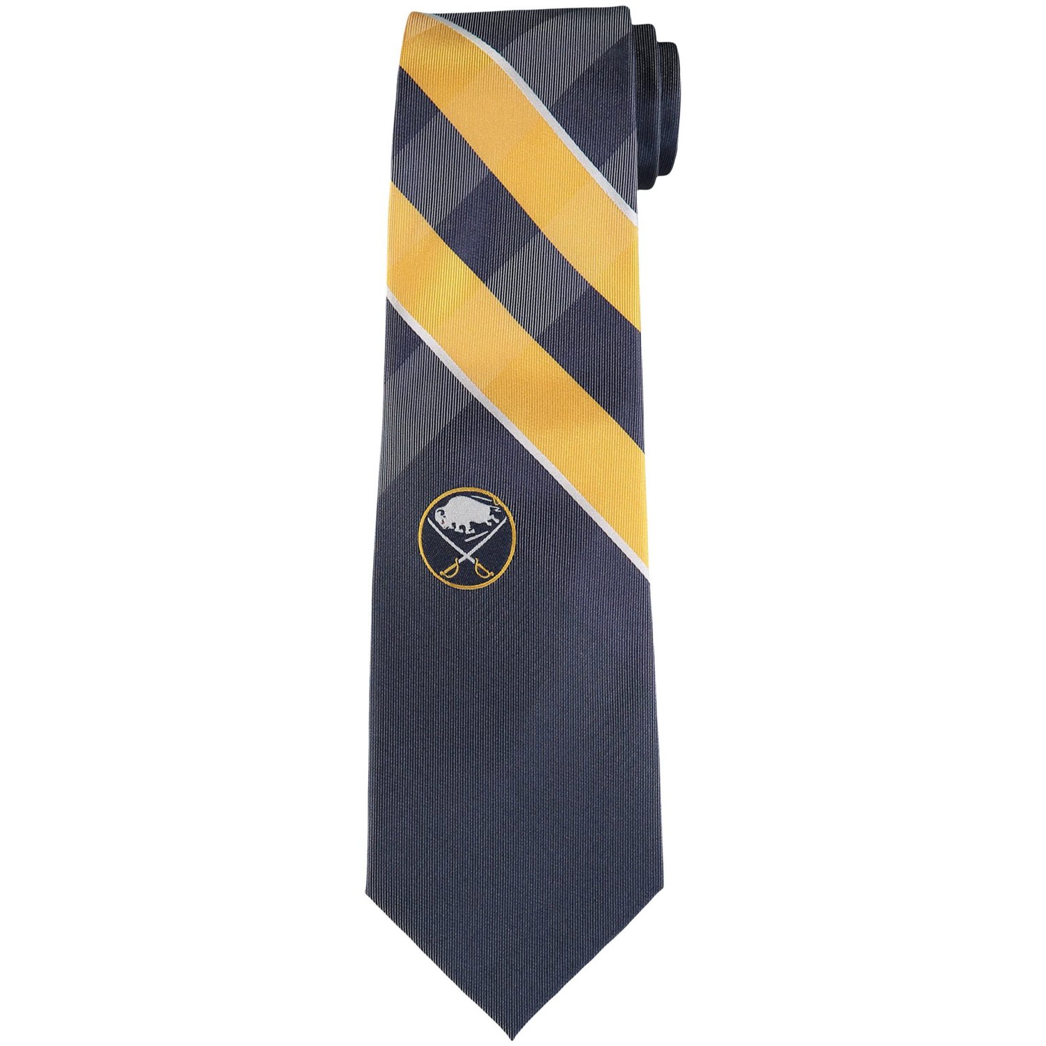 Buffalo Sabres Woven Poly Grid Tie | Free Shipping at Academy