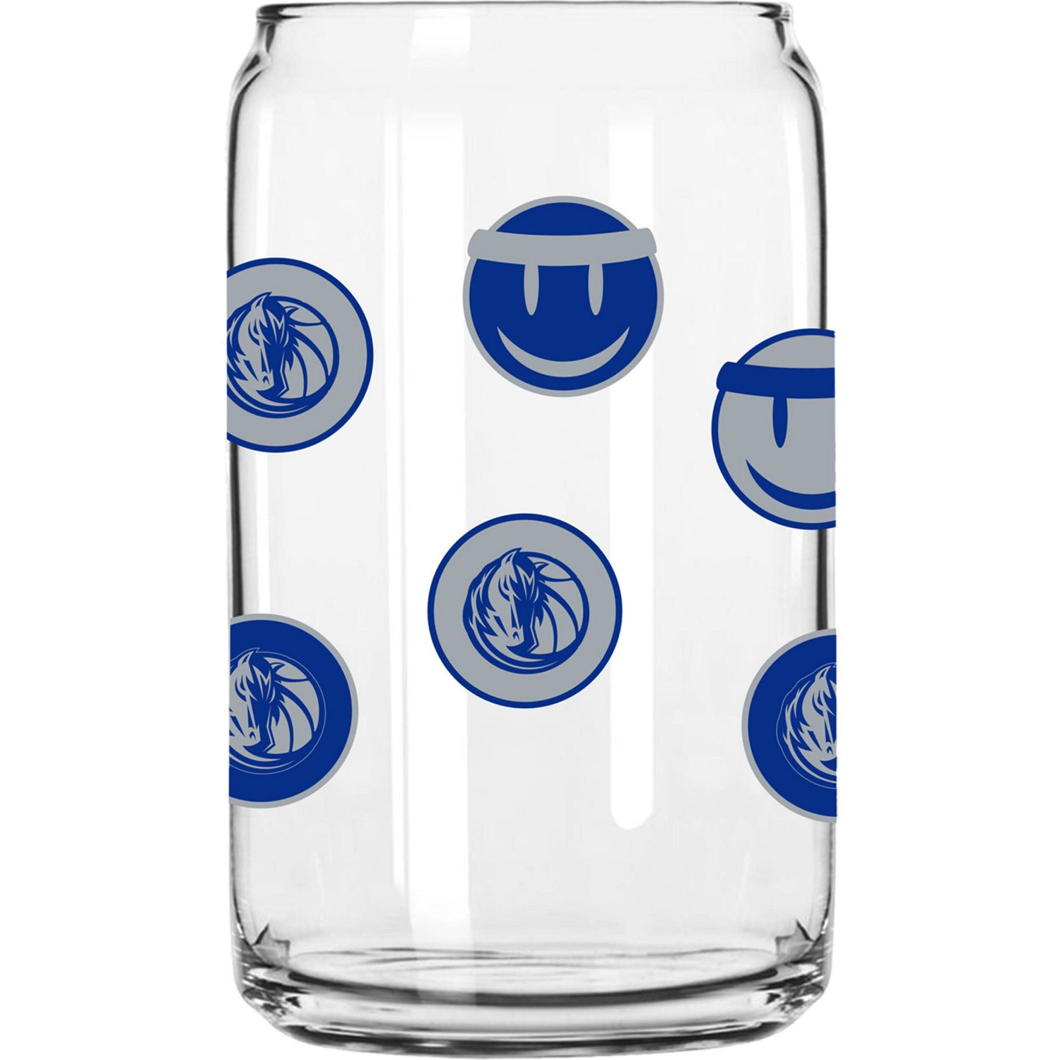 Dallas Mavericks 16oz Smiley Can Glass | Academy