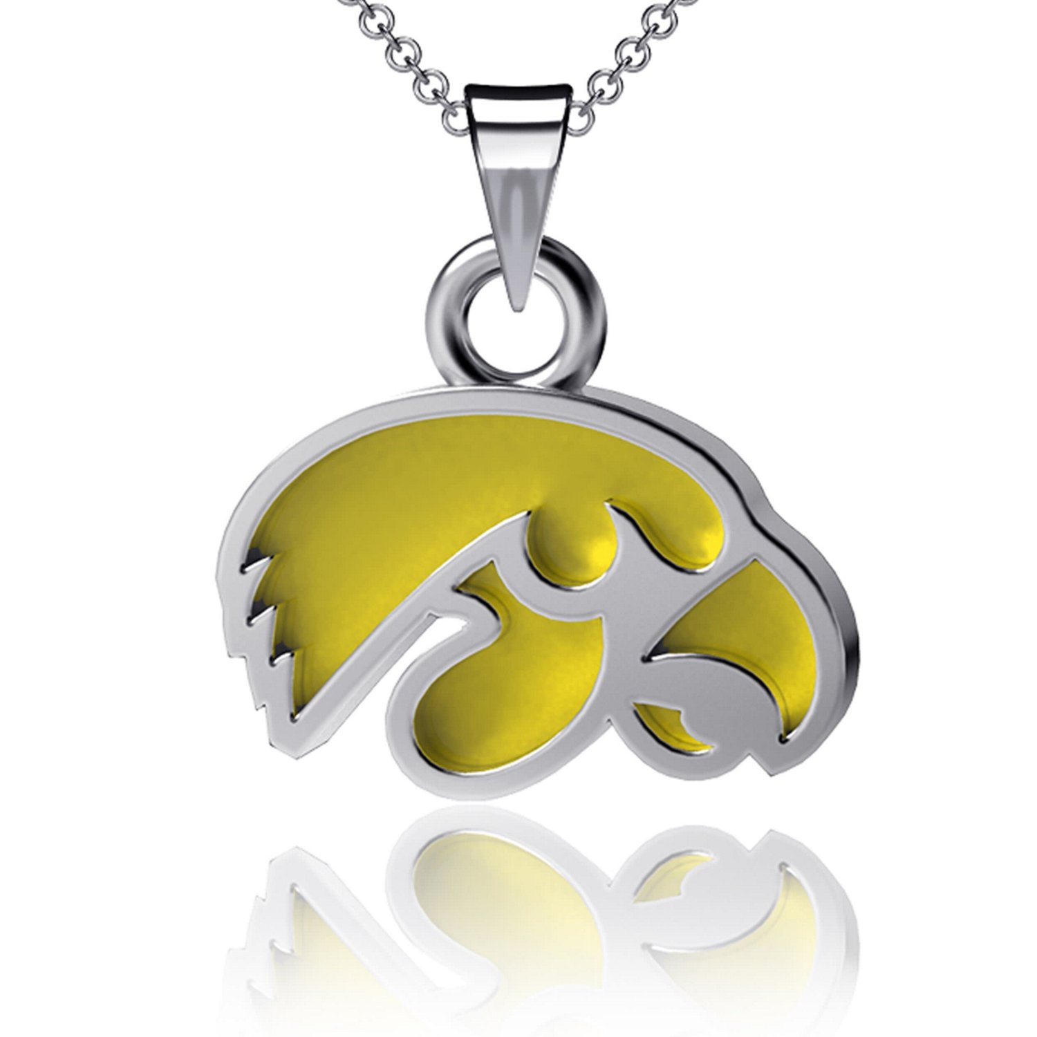 Dayna Designs Iowa Hawkeyes Enamel Small Pendant Necklace | Academy