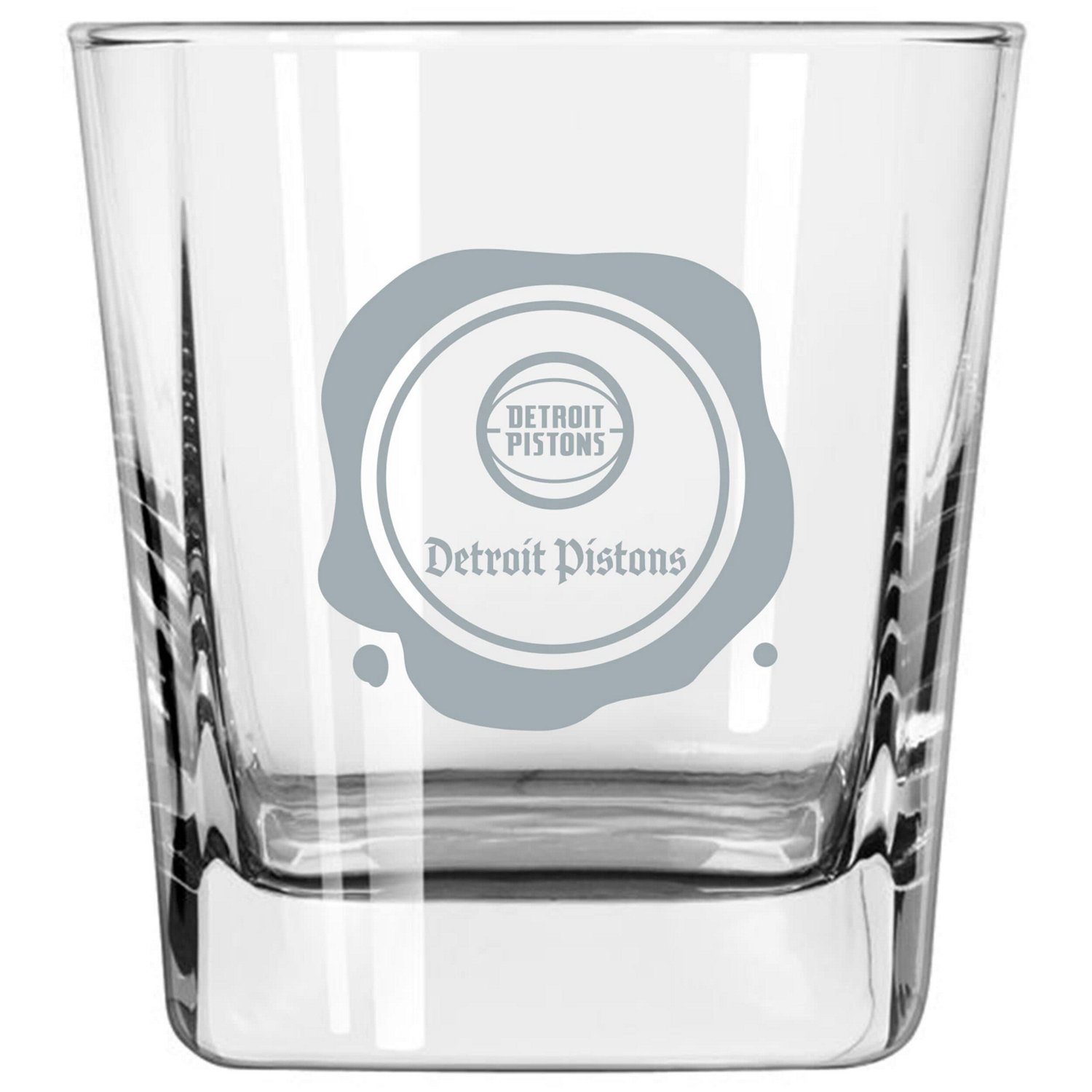 Detroit Pistons 14oz Frost Stamp Old Fashioned Glass | Academy