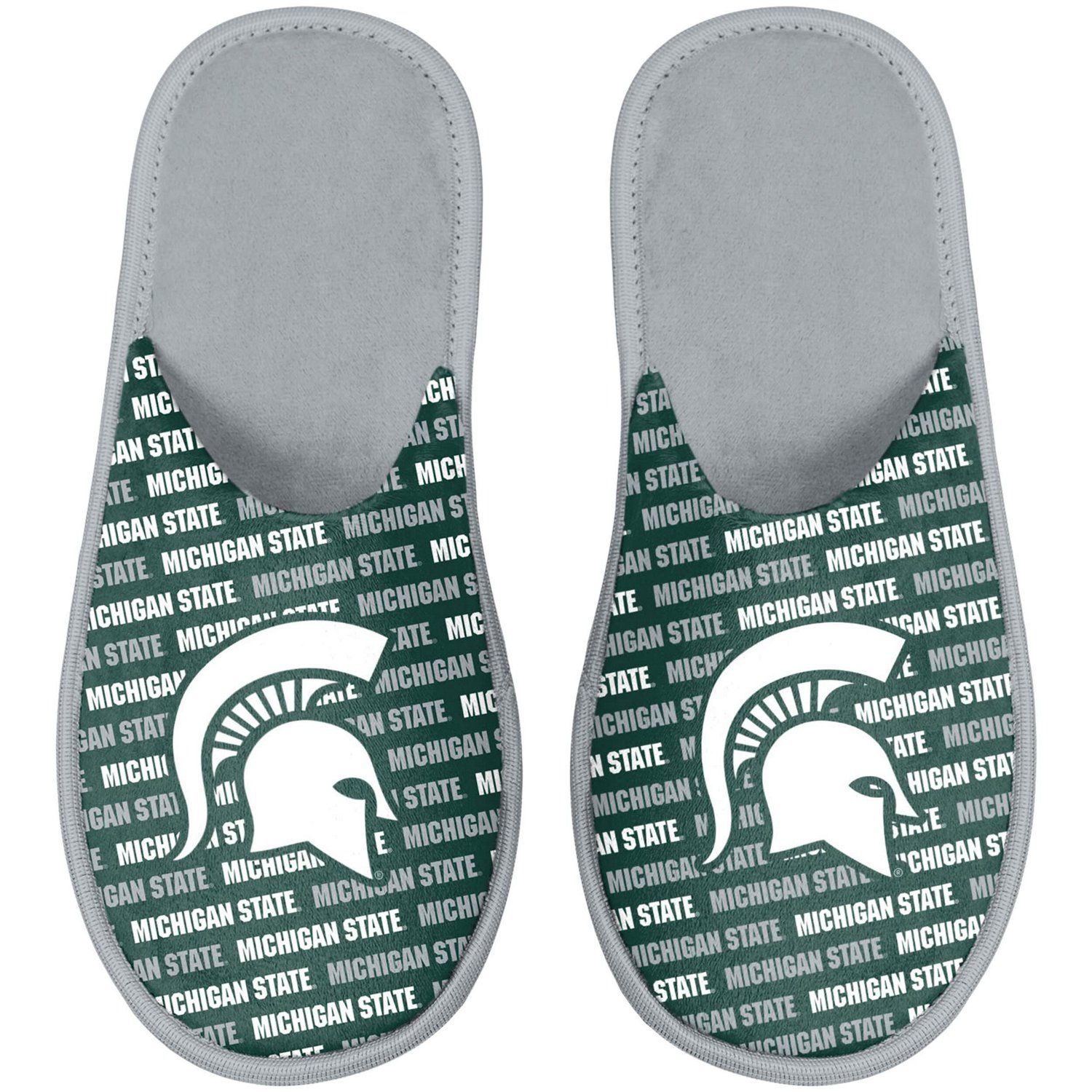FOCO Michigan State Spartans Team Scuff Slippers | Academy