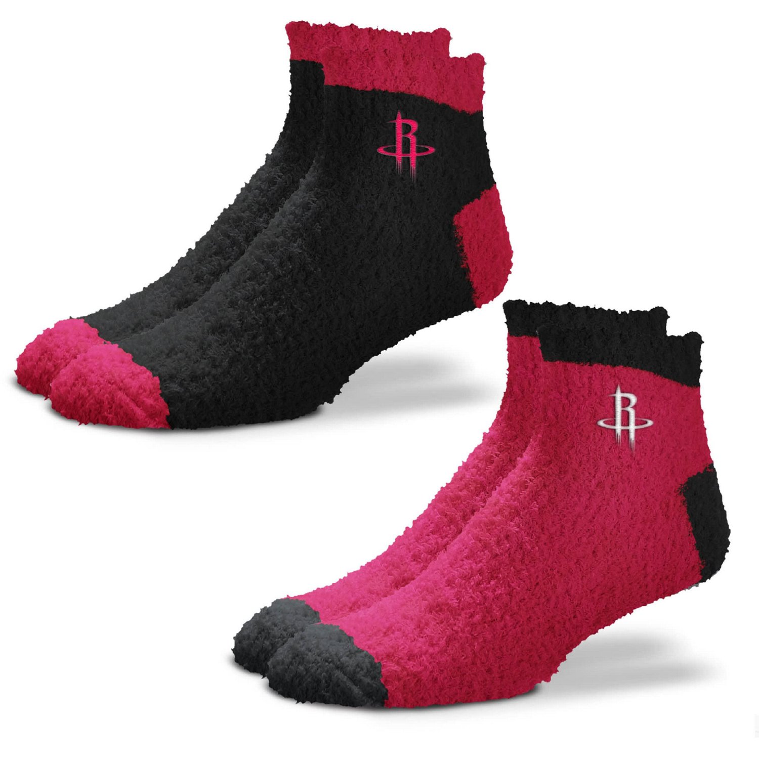 For Bare Feet Houston Rockets 2-Pack Team Sleep Soft Socks | Academy