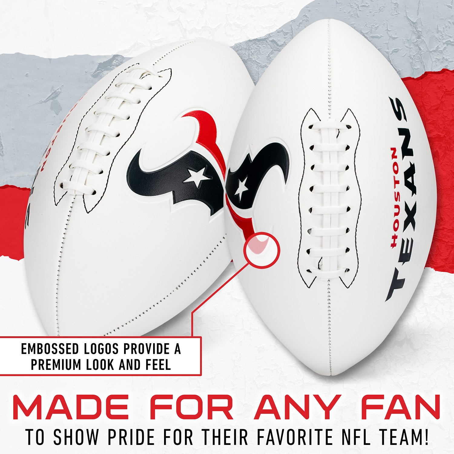 Franklin Houston Texans Official Size Autograph Football | Academy