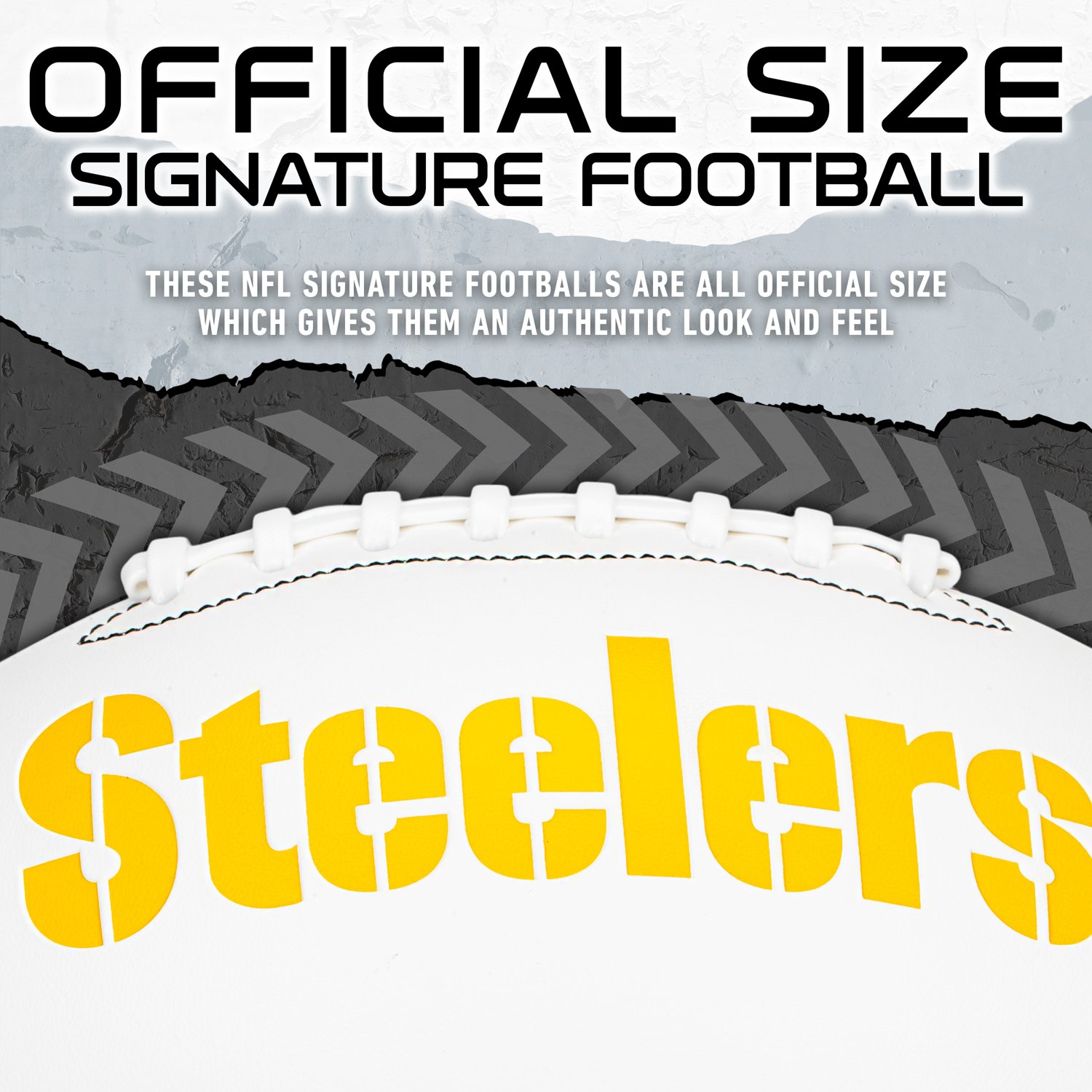 Franklin Pittsburgh Steelers Official Size Autograph Football | Academy