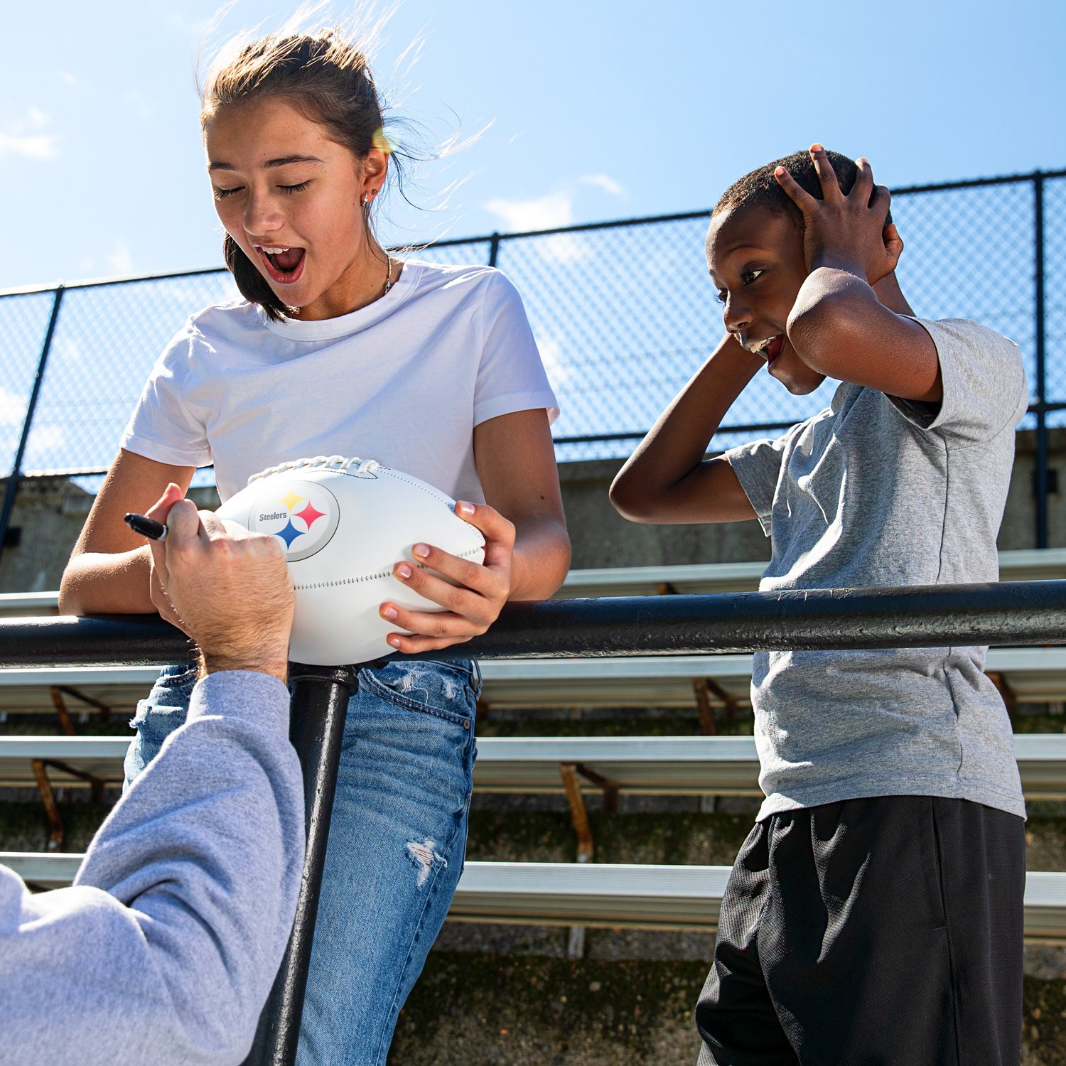 Franklin Pittsburgh Steelers Official Size Autograph Football | Academy