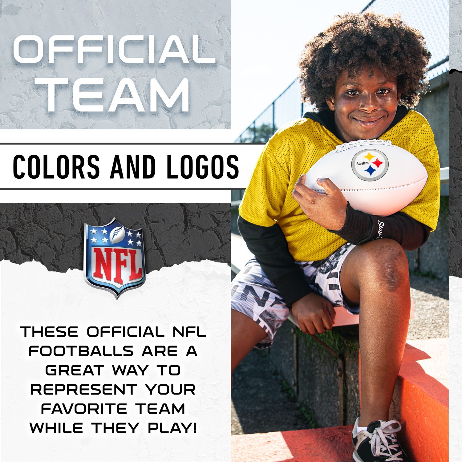 Franklin Pittsburgh Steelers Official Size Autograph Football | Academy