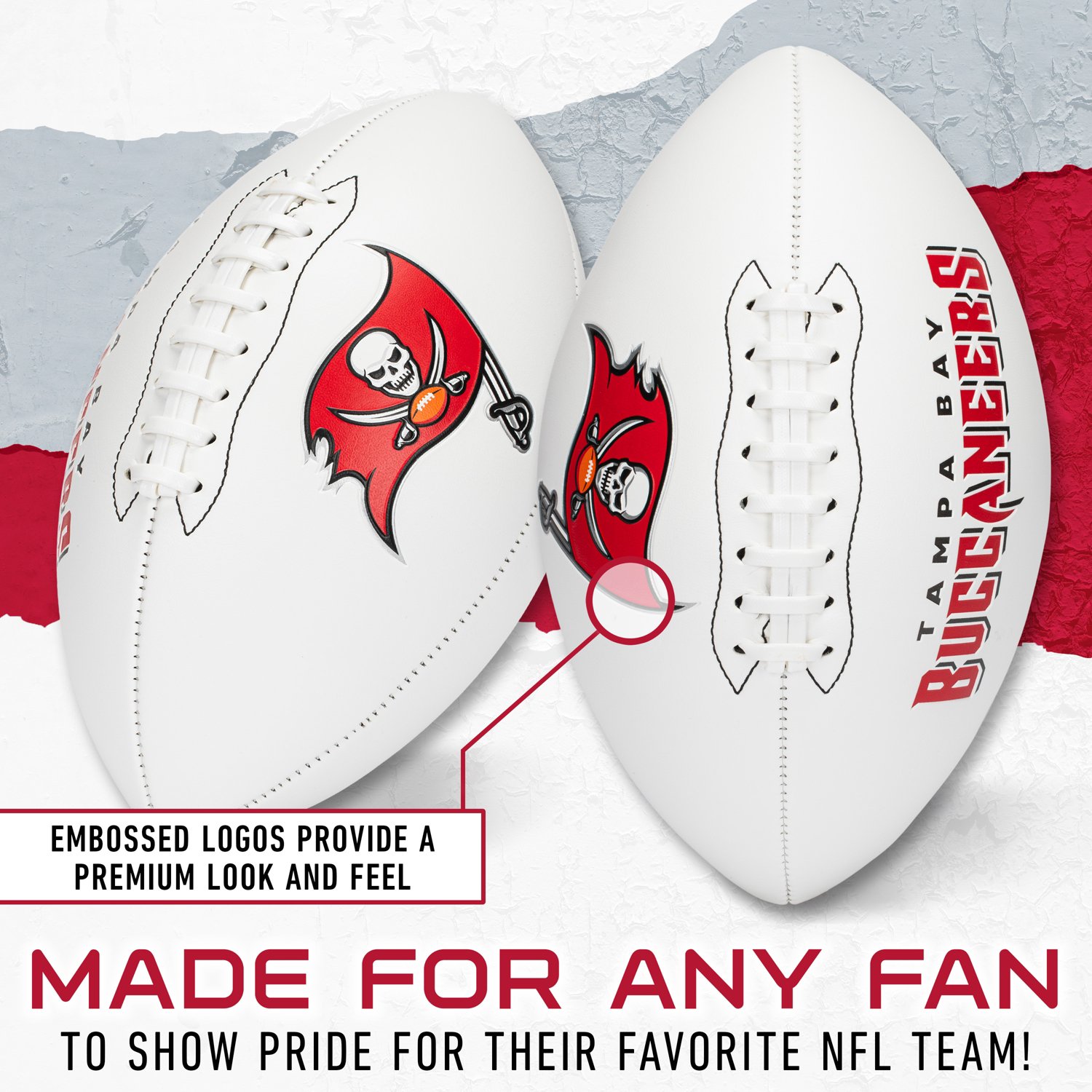 Franklin Tampa Bay Buccaneers Official Size Autograph Football | Academy