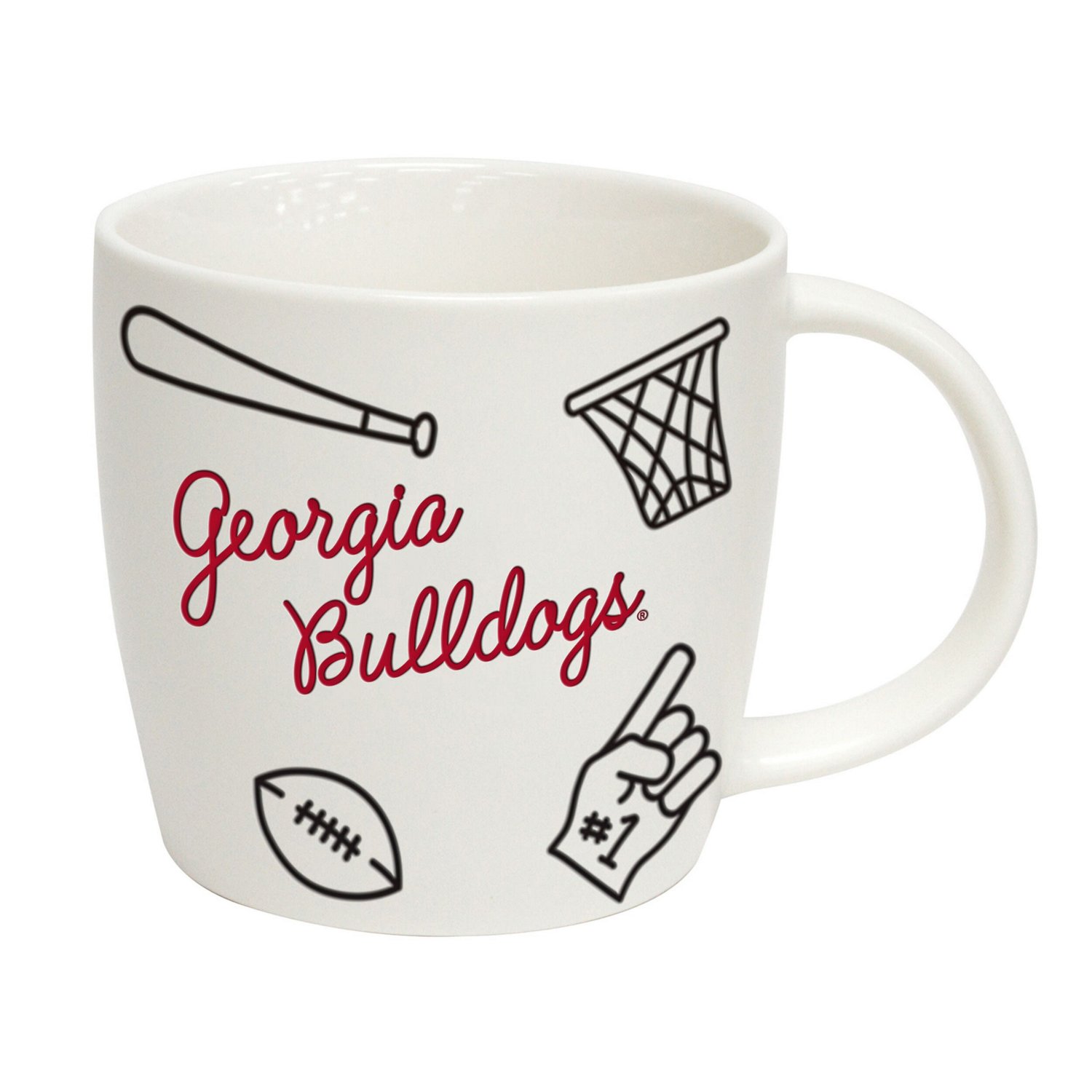 Georgia Bulldogs 18oz Playmaker Mug | Academy
