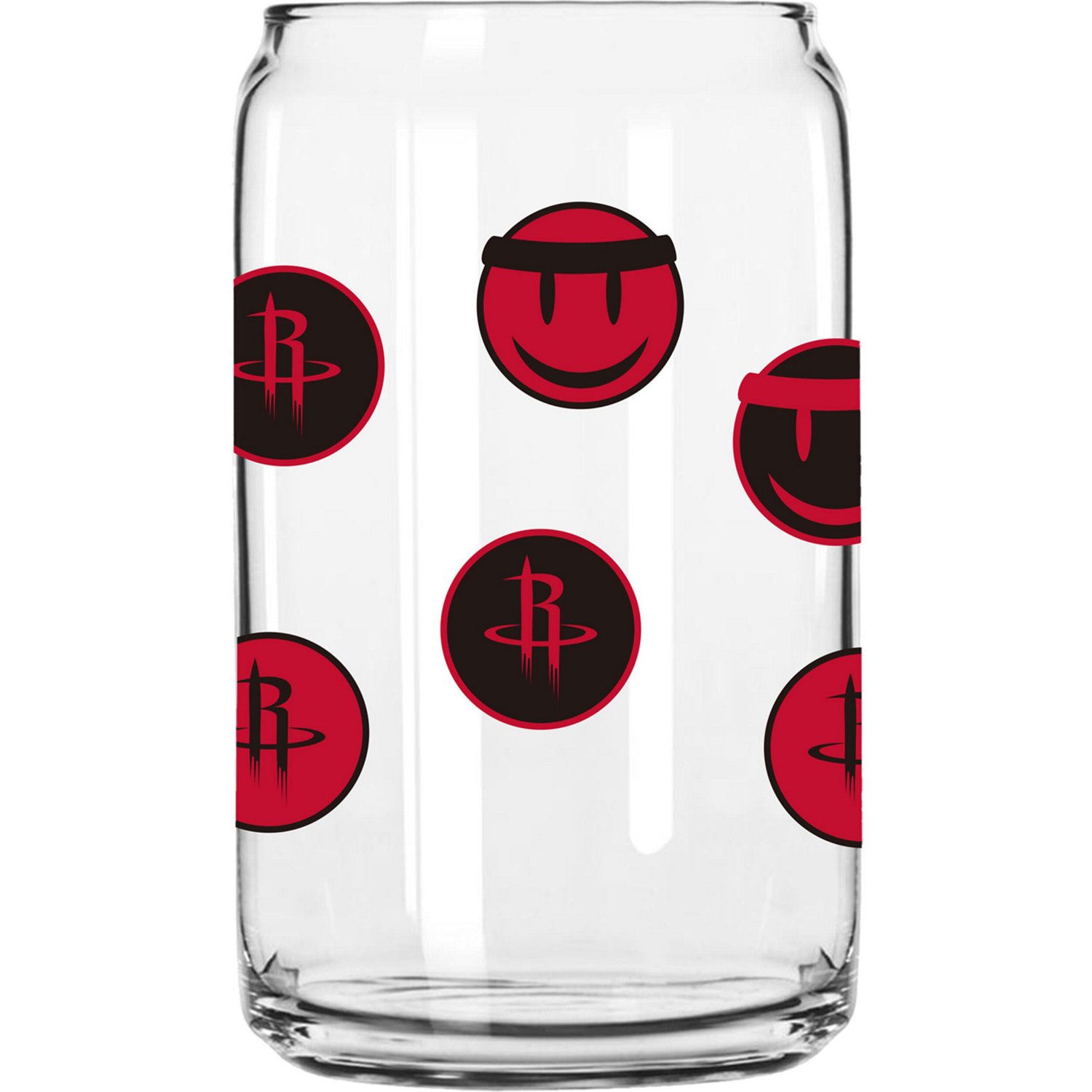 Houston Rockets 16oz Smiley Can Glass | Academy