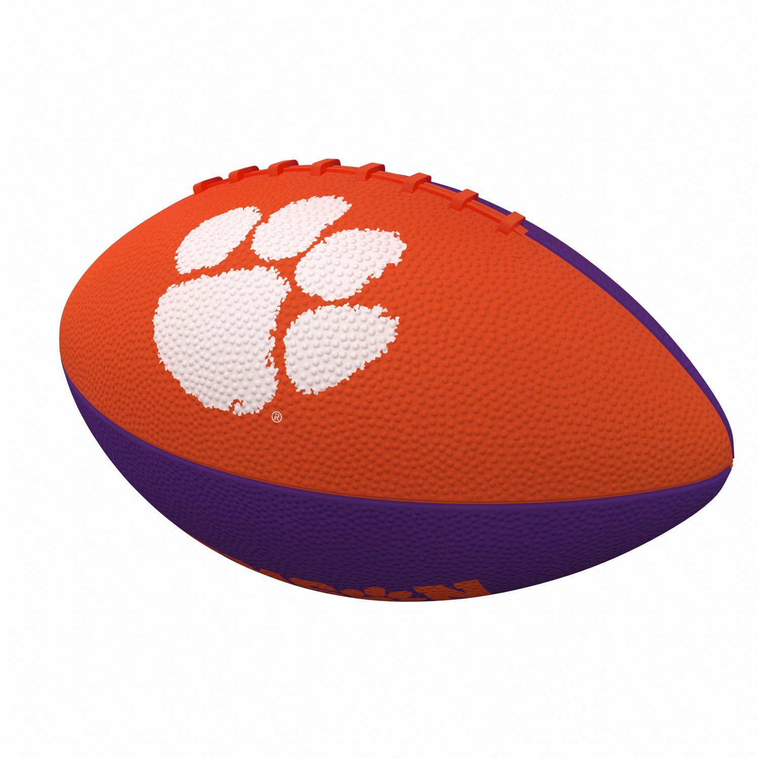 Logo Brands Clemson University Pinwheel Logo Junior Size Rubber ...