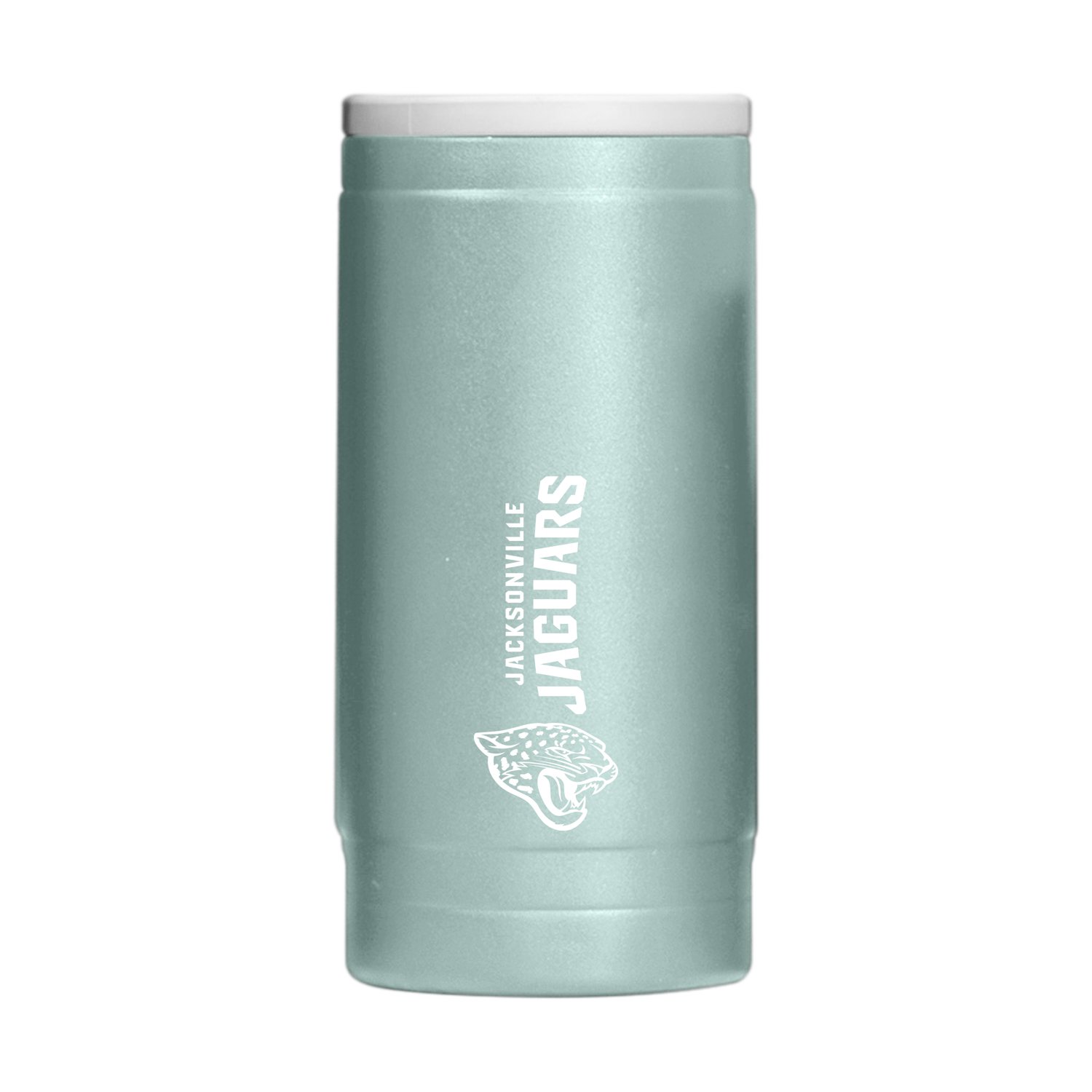 Logo Brands Jacksonville Jaguars Vertical Powder Coat 12 oz Slim Can ...