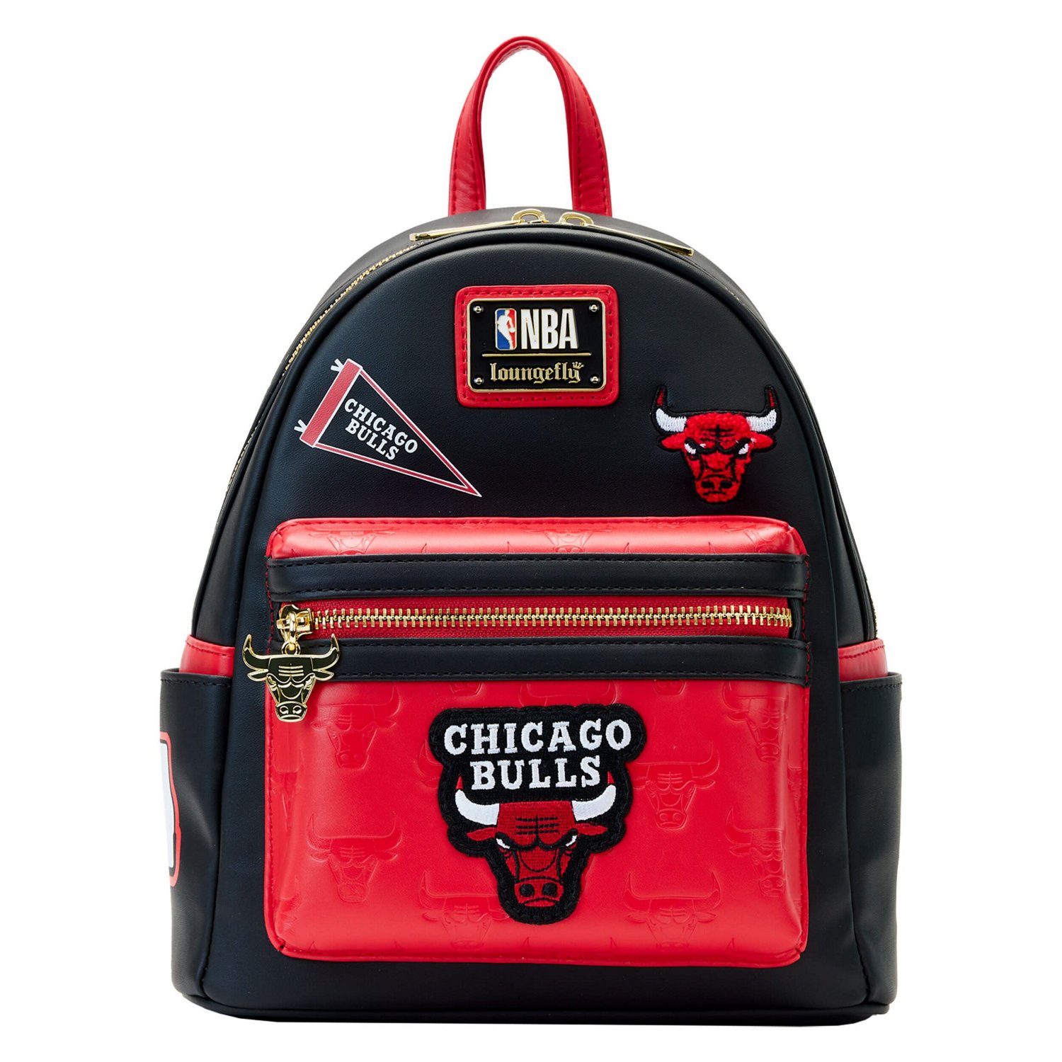 Loungefly Chicago Bulls Patches Mini Backpack | Academy