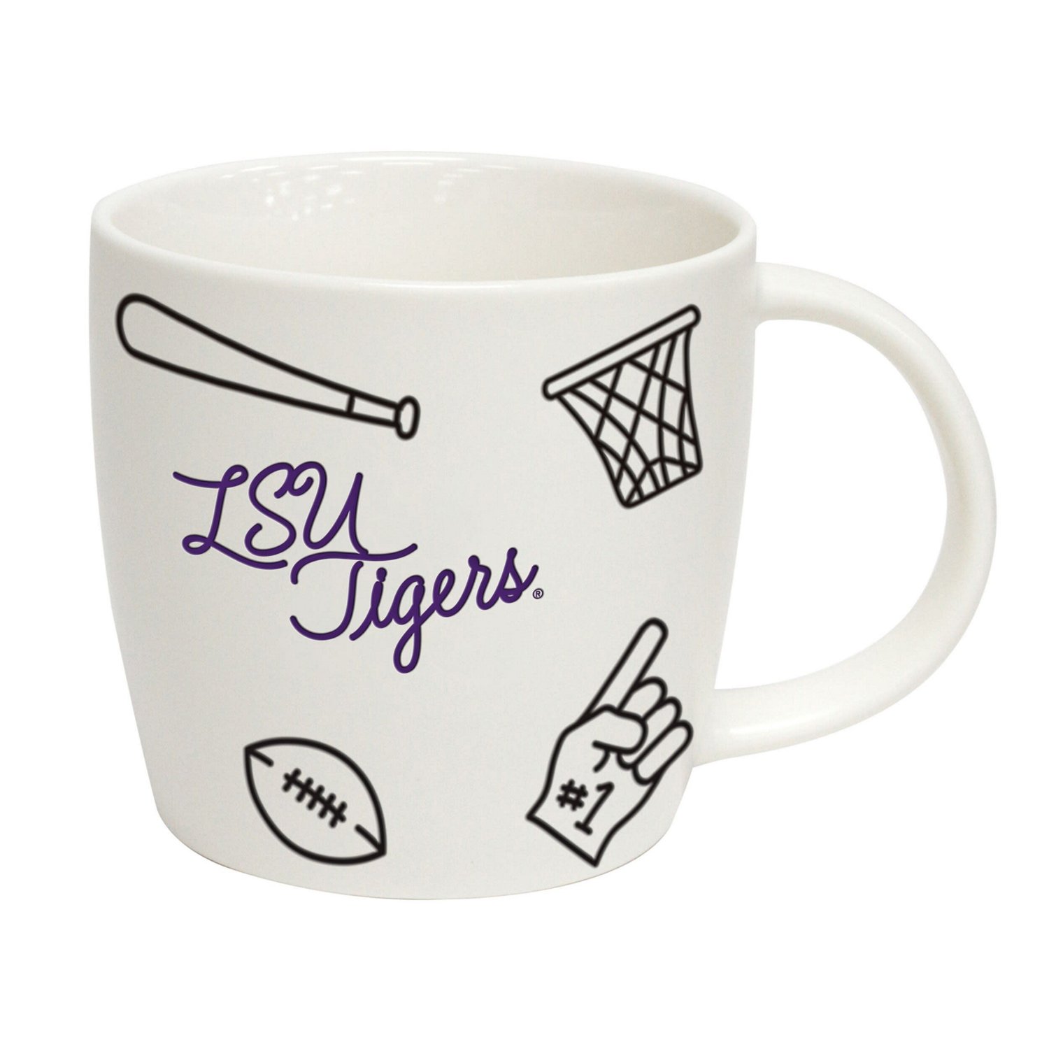 LSU Tigers 18oz Playmaker Mug | Academy