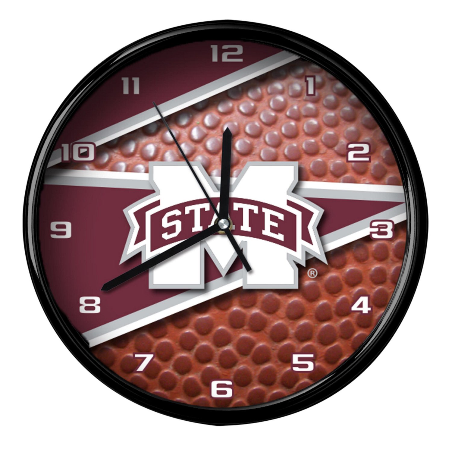 Mississippi State Bulldogs 12'' Football Clock | Academy