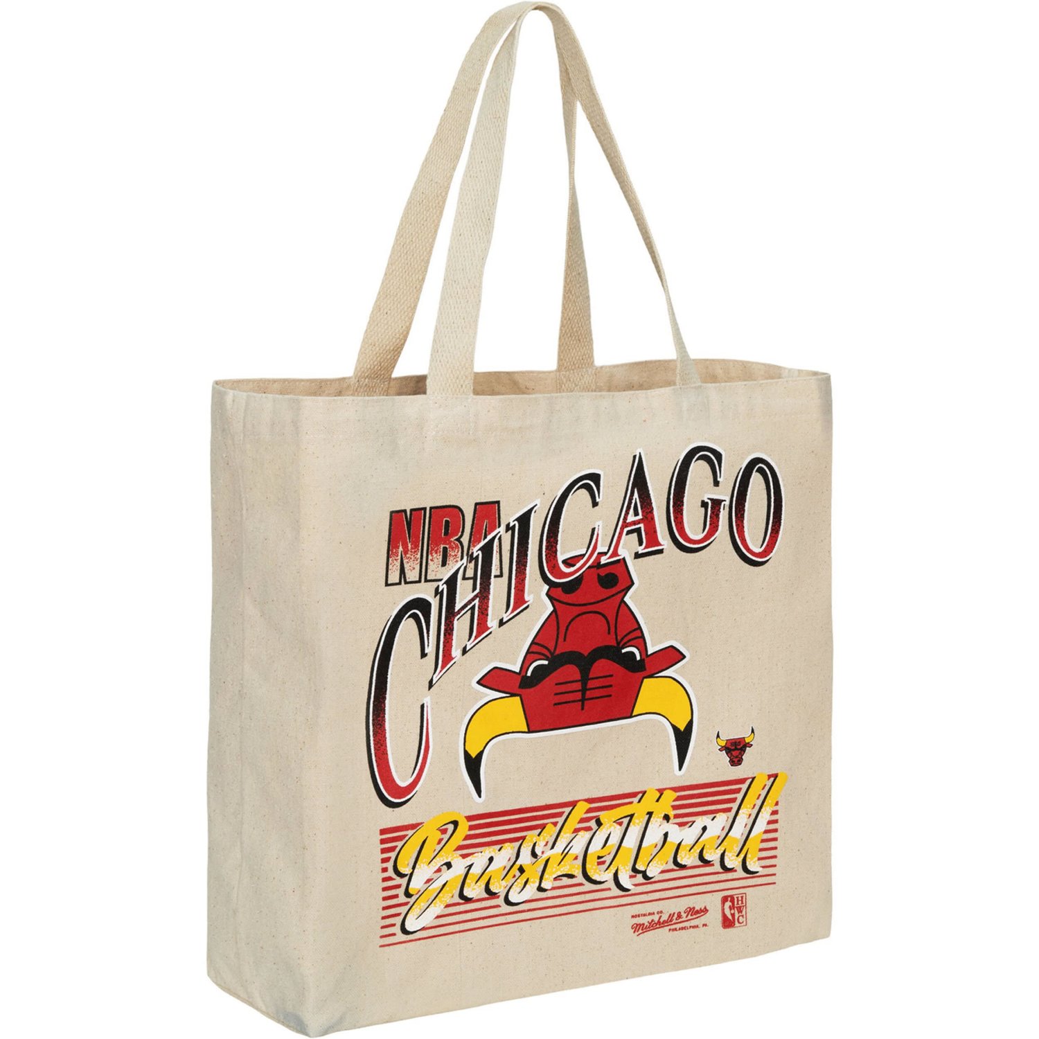 Mitchell Ness Chicago Bulls Graphic Tote Bag | Academy
