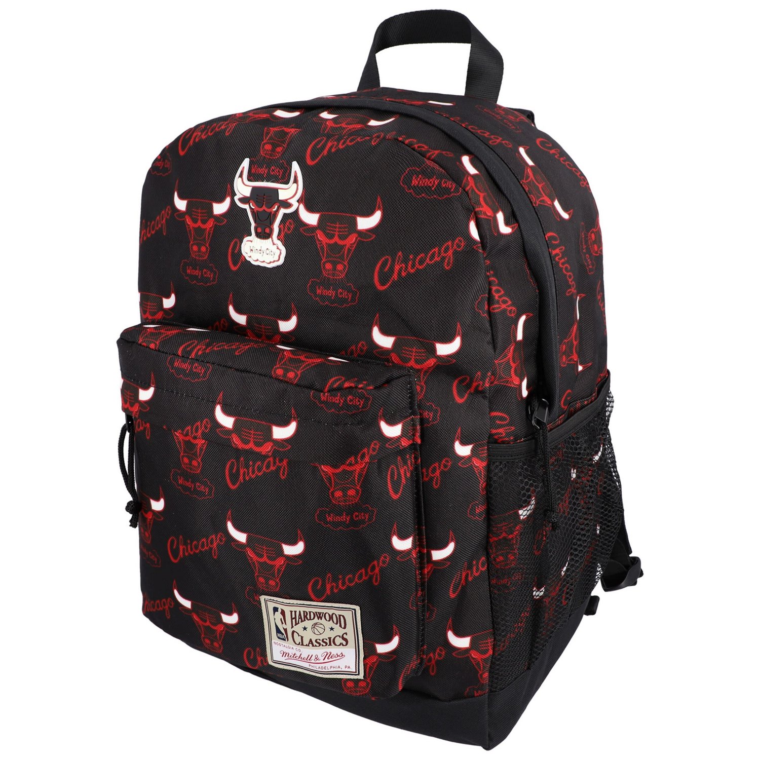 Mitchell Ness Chicago Bulls Hardwood Classics Team Logo Backpack | Academy