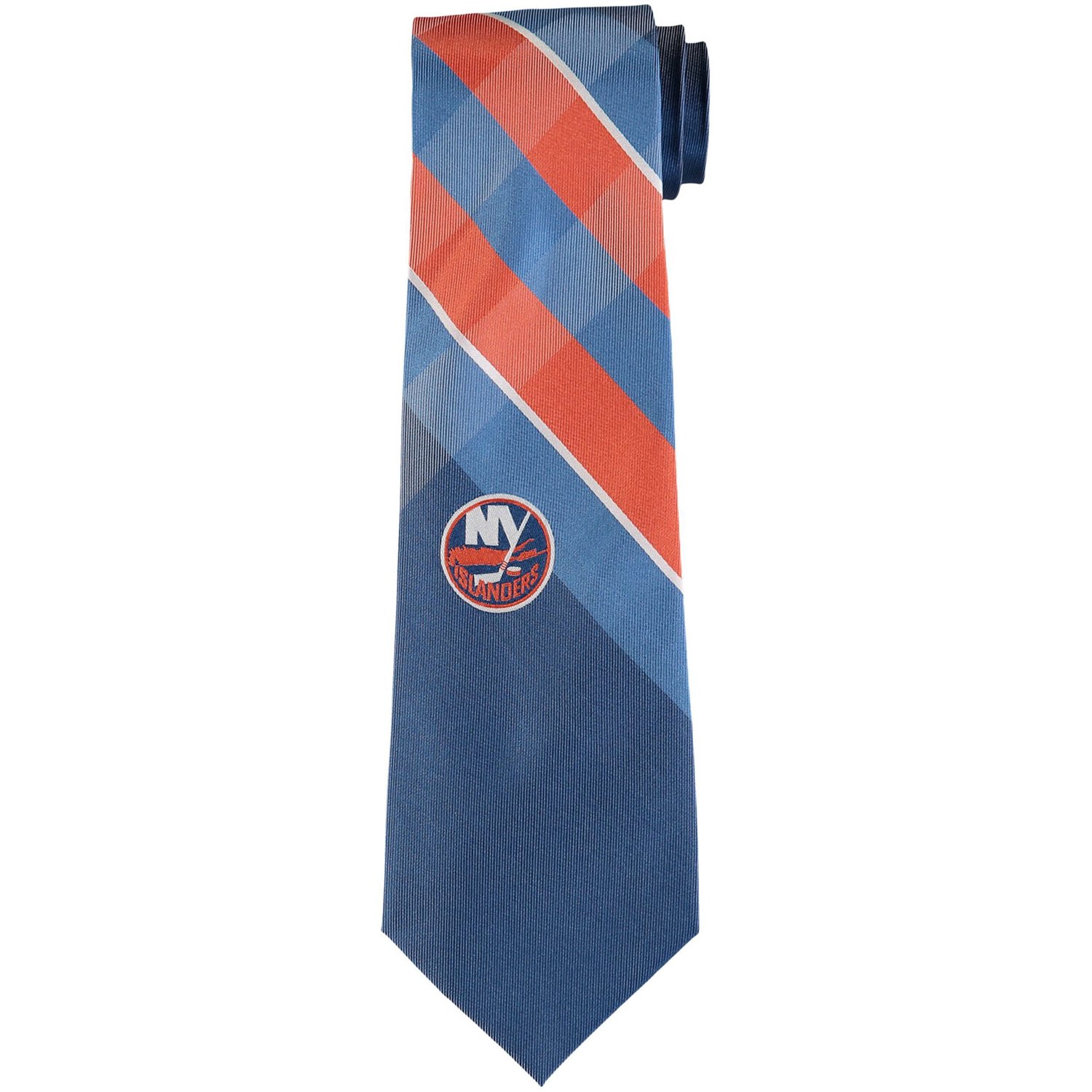 New York Islanders Woven Poly Grid Tie | Free Shipping at Academy