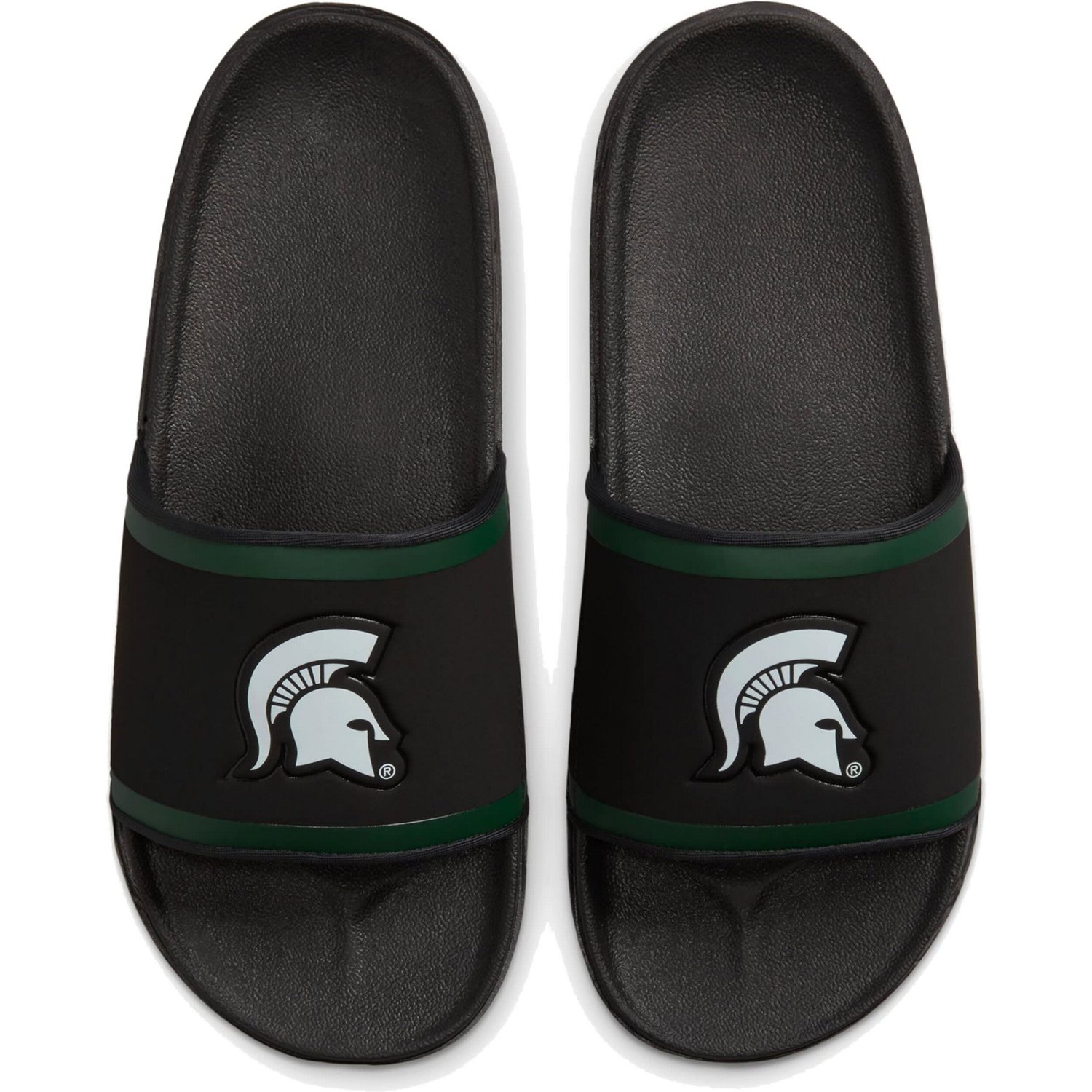 Nike Michigan State Spartans Off-Court Wordmark Slide Sandals | Academy