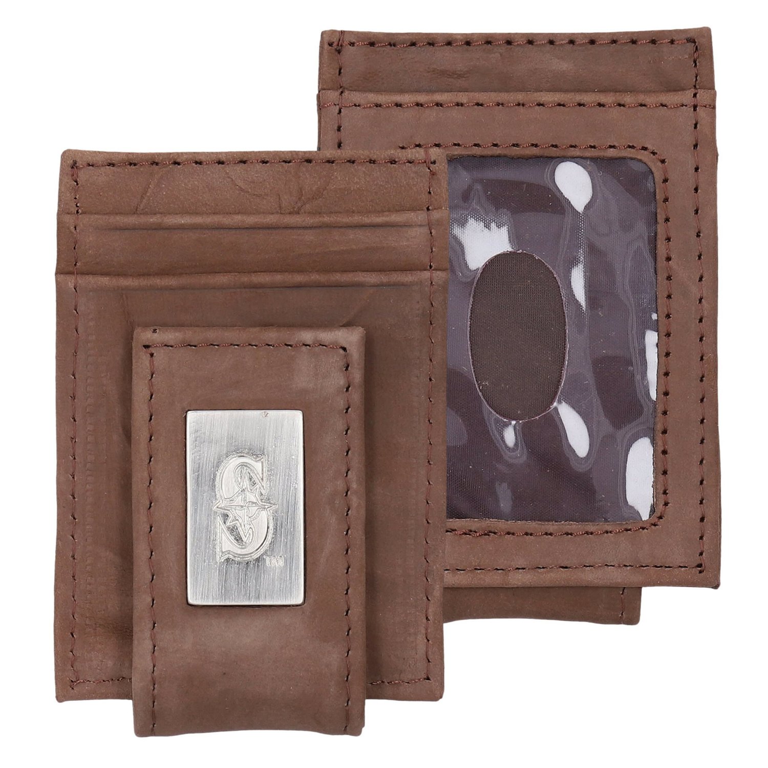 Seattle Mariners Leather Front Pocket Wallet | Academy