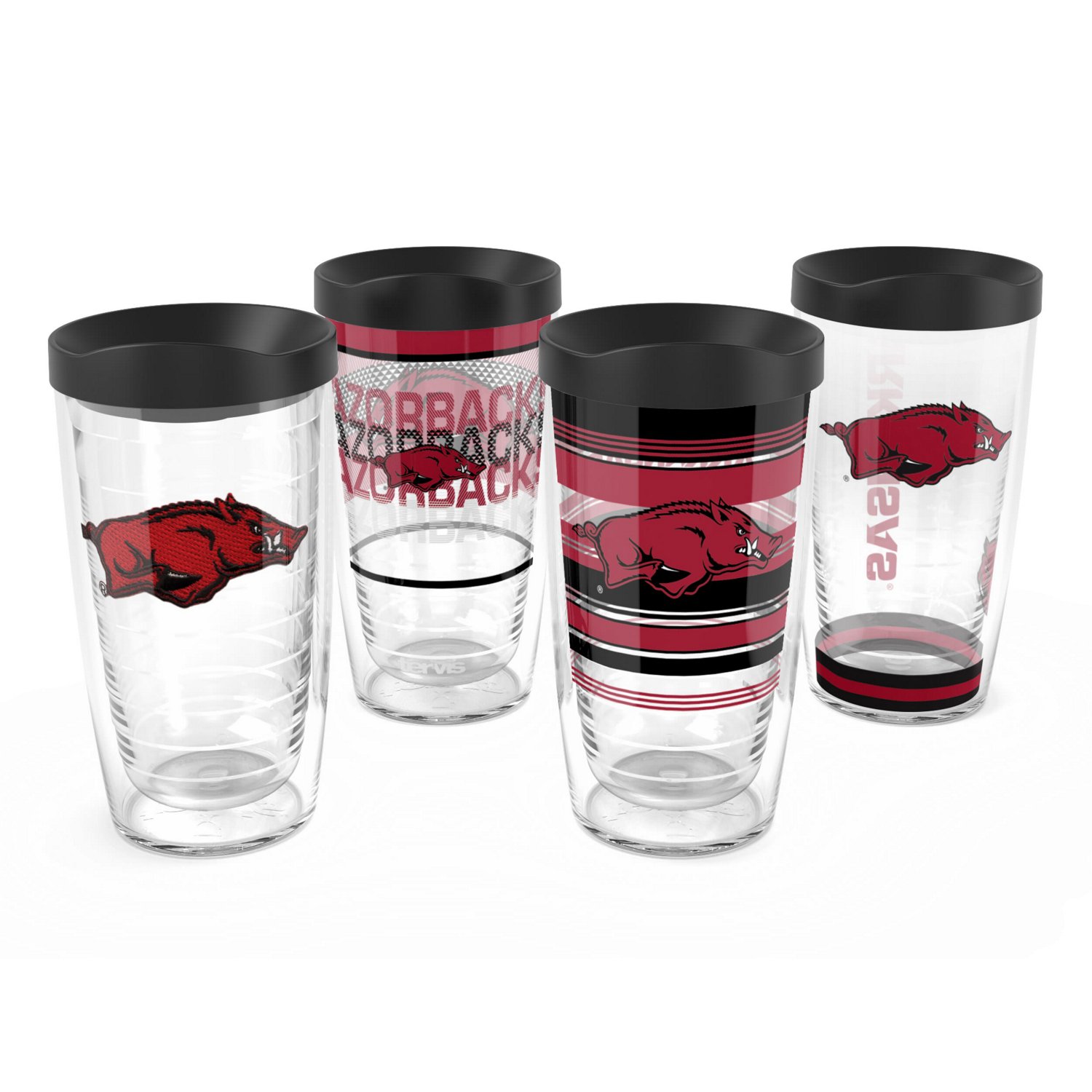 Tervis Arkansas Razorbacks Four-Pack 16oz Classic Tumbler Set | Academy