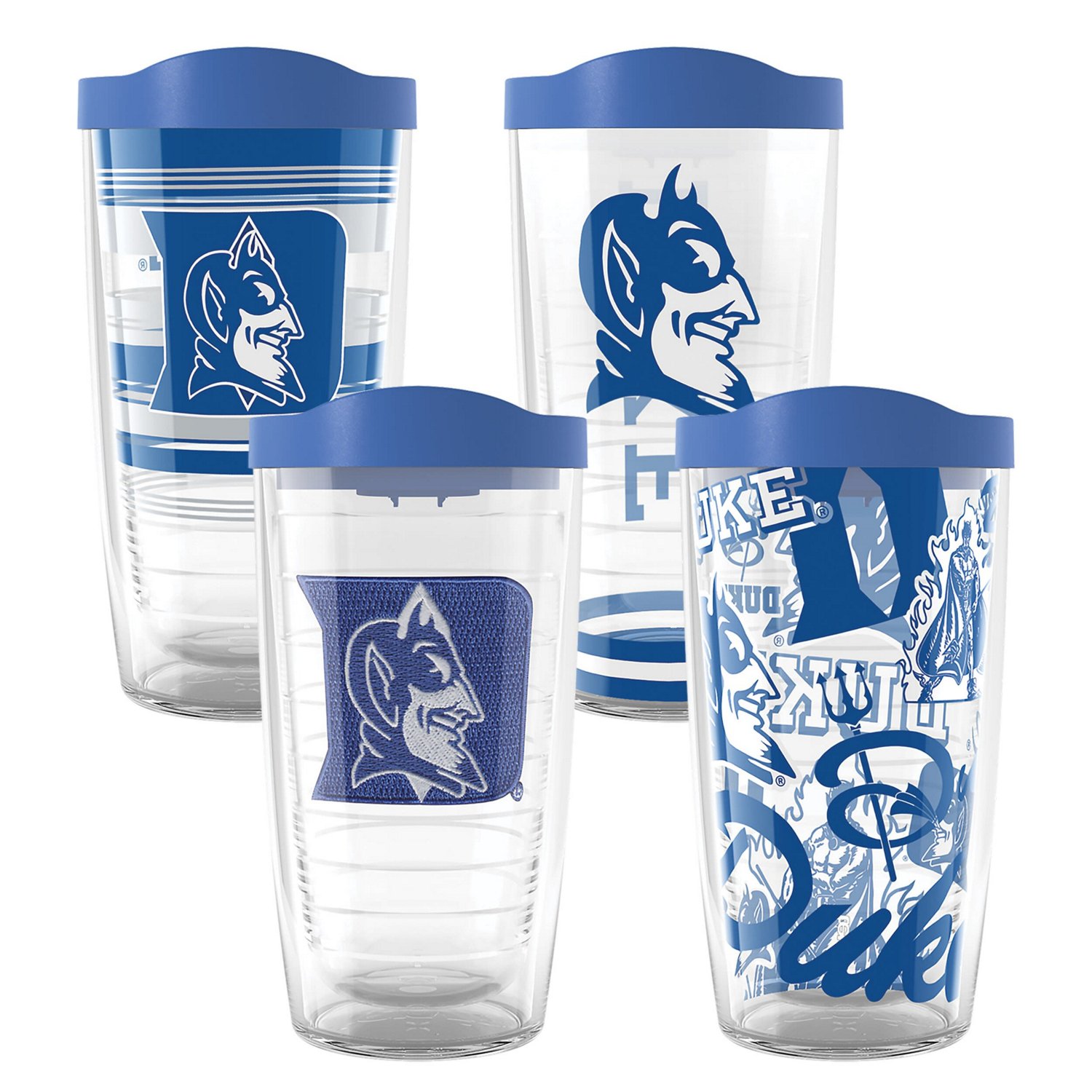 Tervis Duke Devils Four-Pack 16oz Classic Tumbler Set | Academy