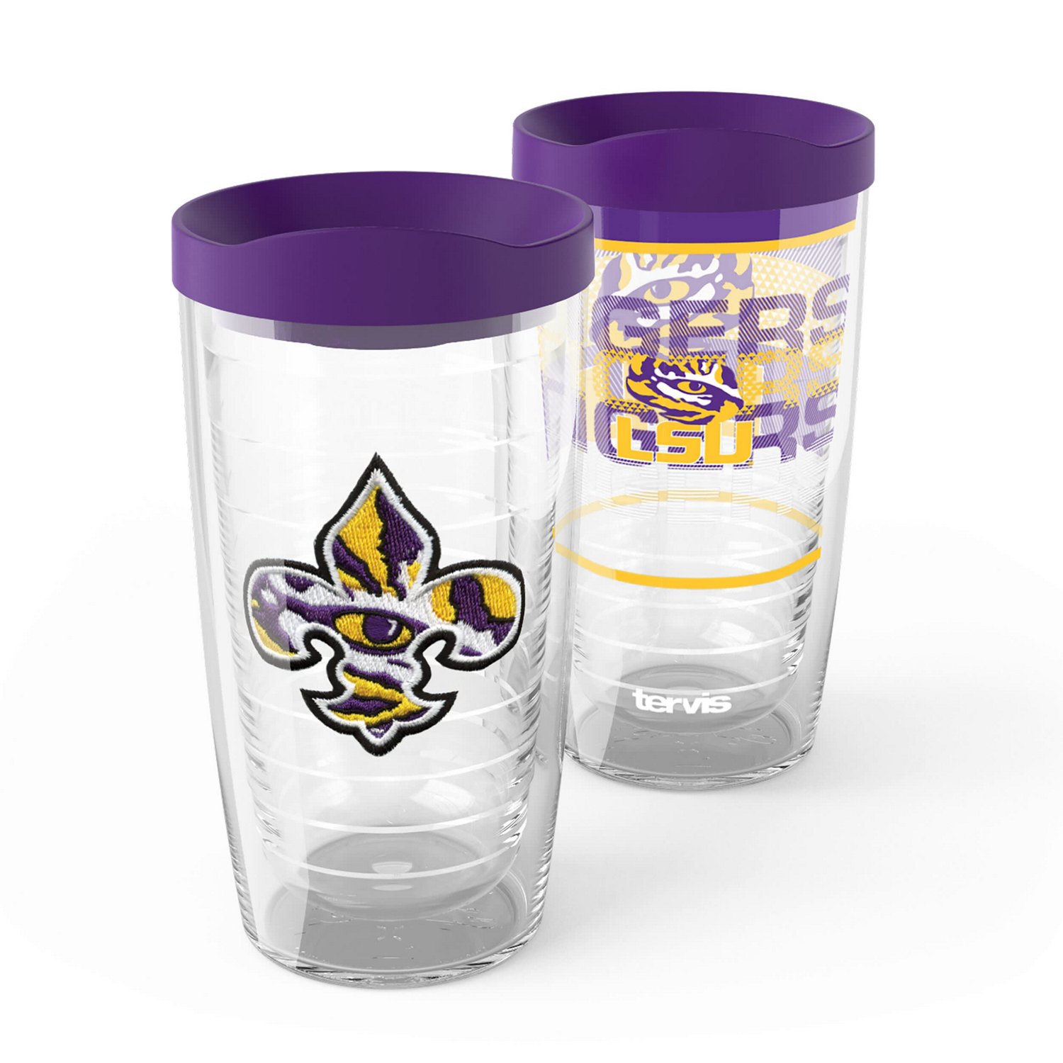 Tervis LSU Tigers 2-Pack 16oz Competitor Emblem Tumbler Set | Academy