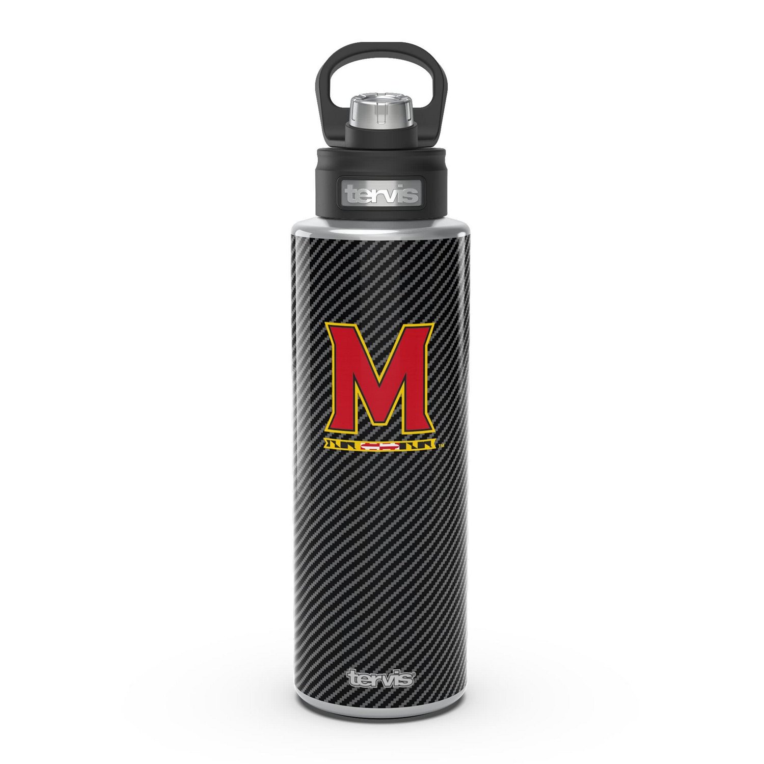Tervis Maryland Terrapins 40oz Fiber Wide Mouth Water Bottle | Academy