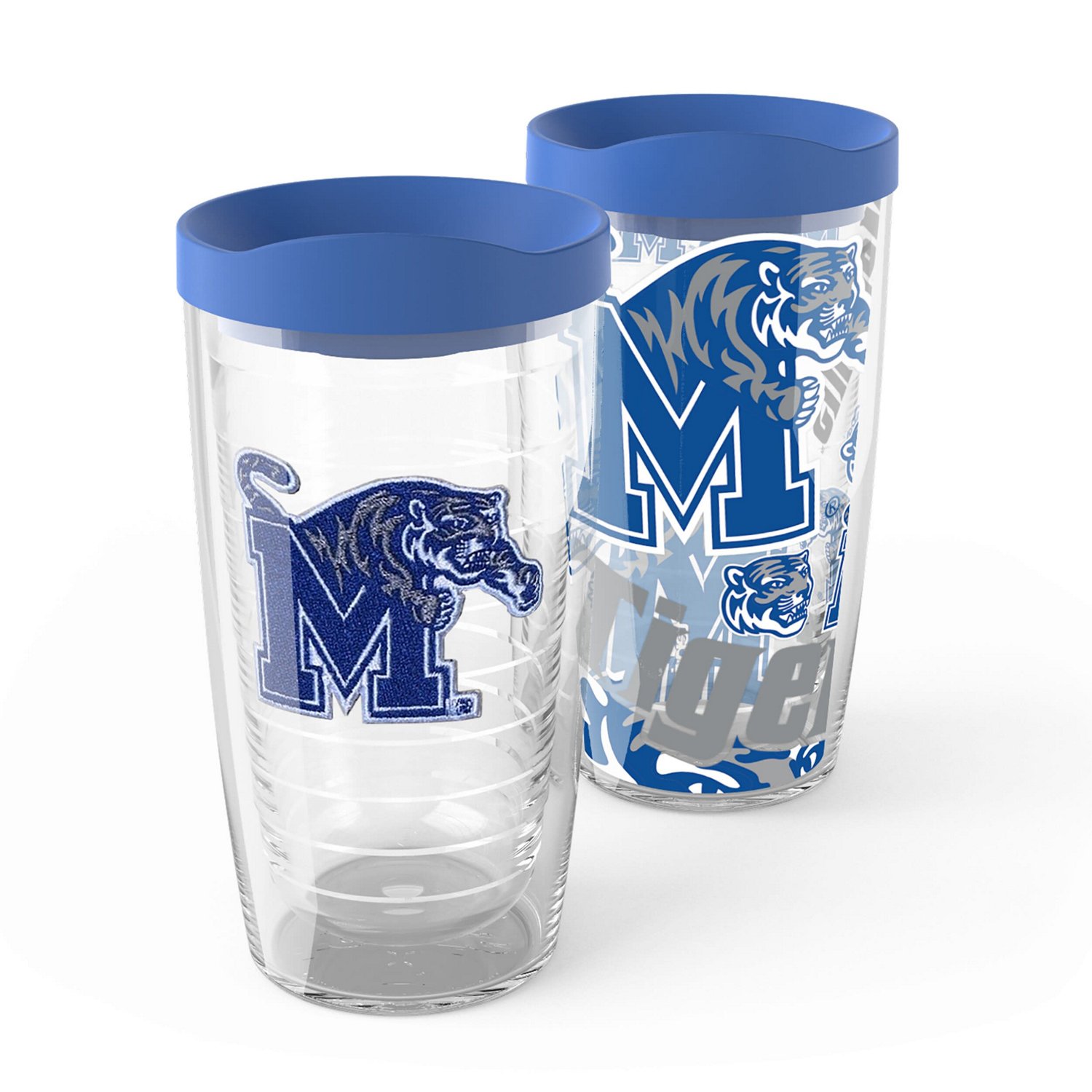 Tervis Memphis Tigers 2-Pack 16oz Competitor Emblem Tumbler Set | Academy