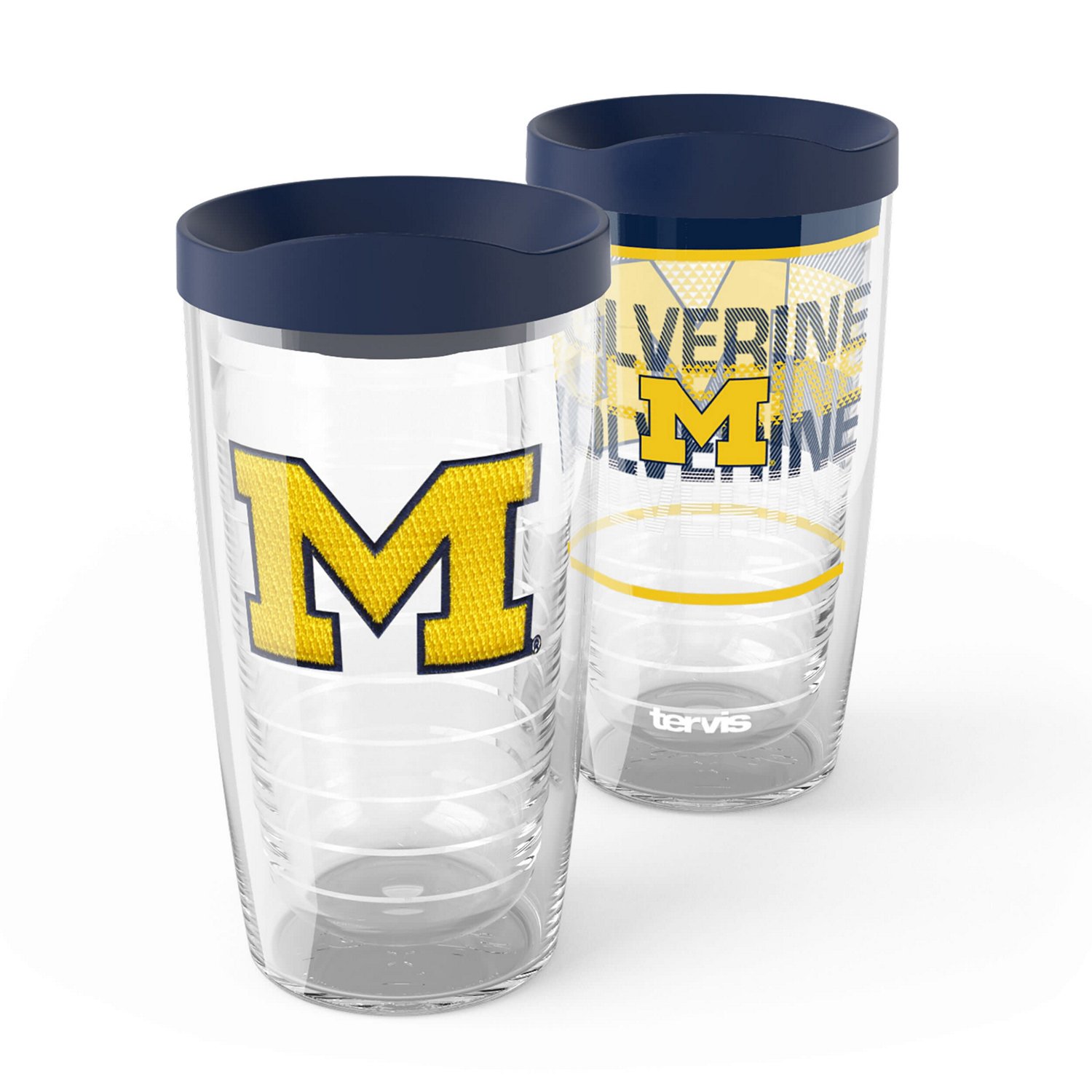 Tervis Michigan Wolverines 2-Pack 16oz Competitor Emblem Tumbler Set ...