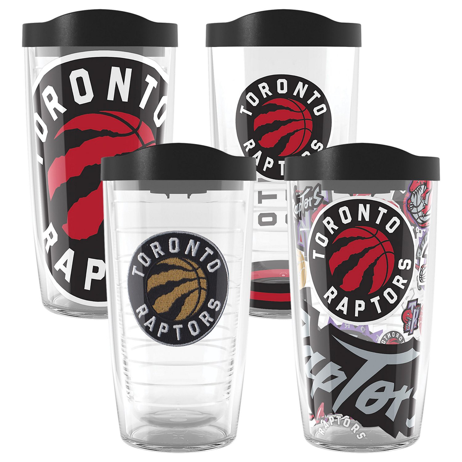 Tervis Toronto Raptors Four-Pack 16oz Classic Tumbler Set | Academy