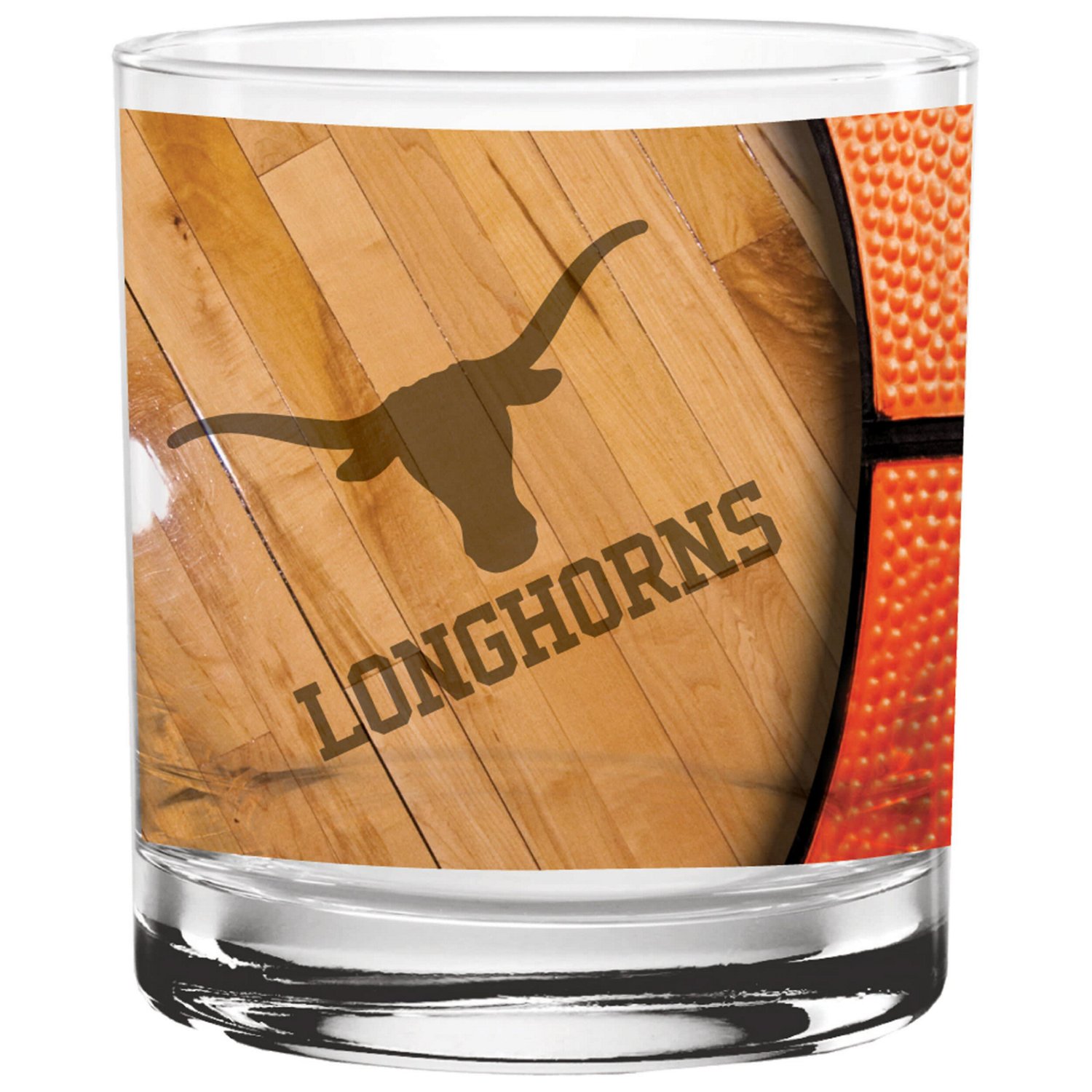 Texas Longhorns 14oz Basketball Glass | Academy