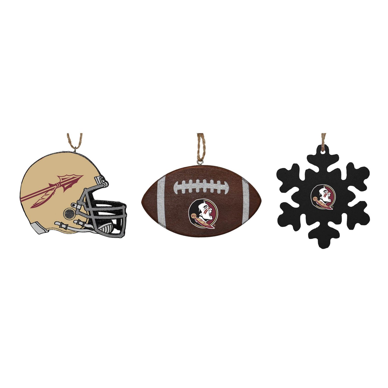 The Memory Company Florida State Seminoles Three-Pack Helmet Football ...