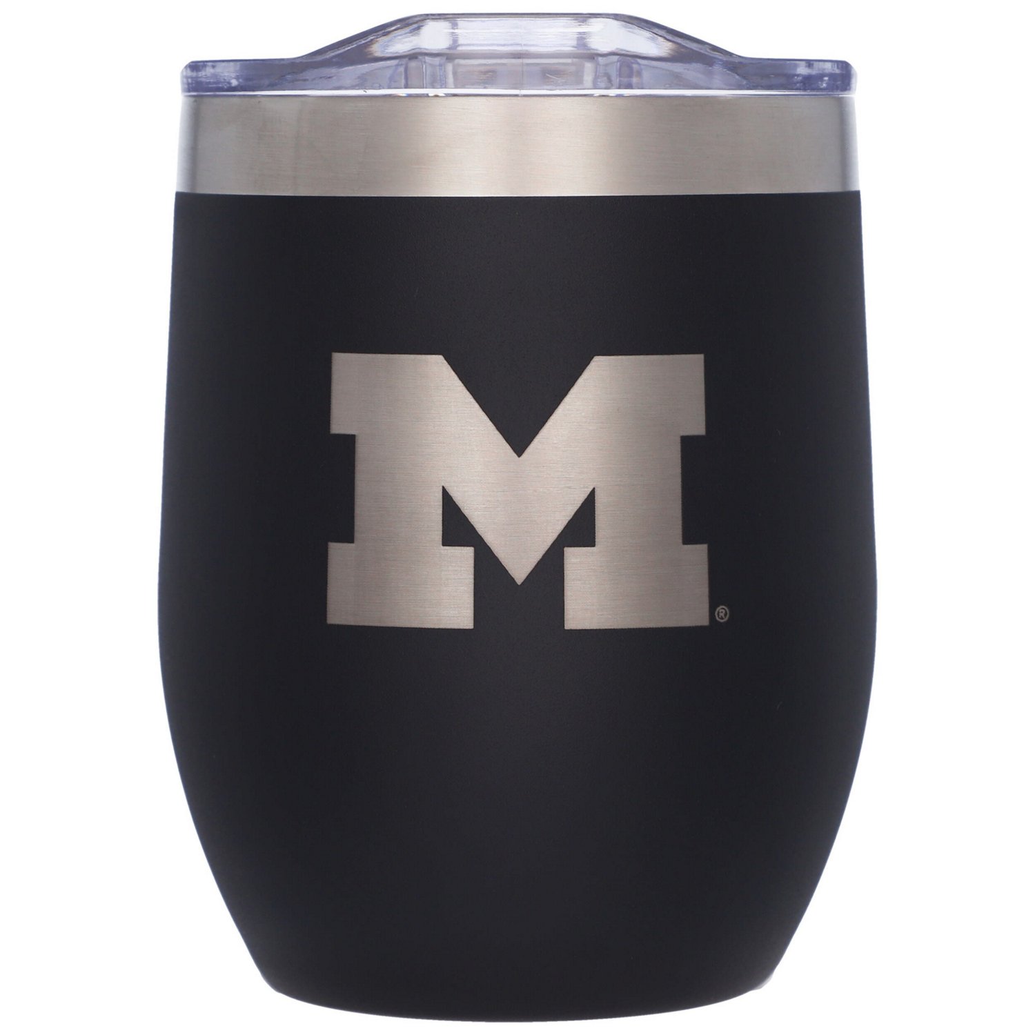 The Memory Company Michigan Wolverines 16oz Stainless Steel Stemless ...