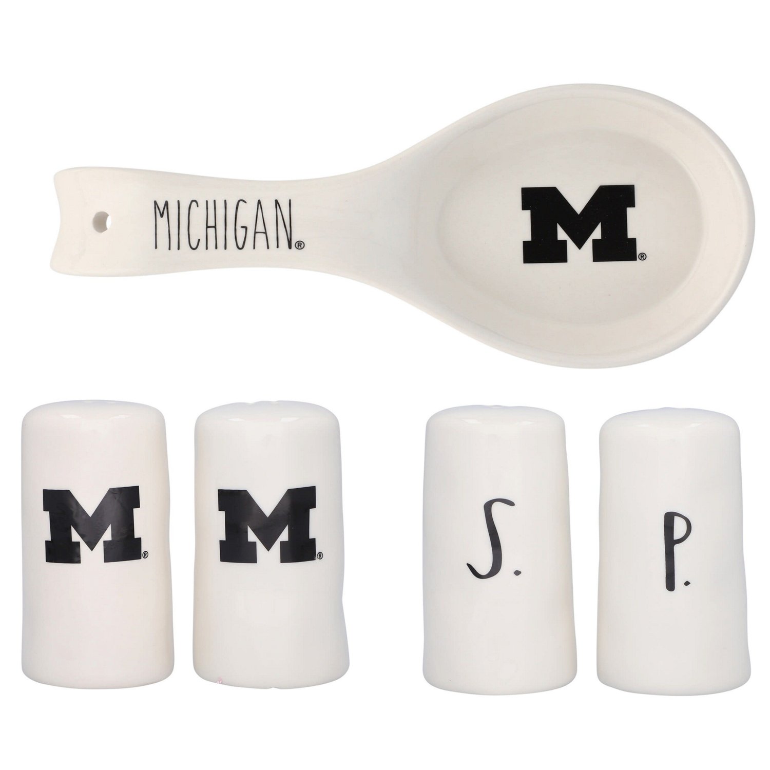 The Memory Company Michigan Wolverines 3-Piece Artisan Kitchen Gift Set ...