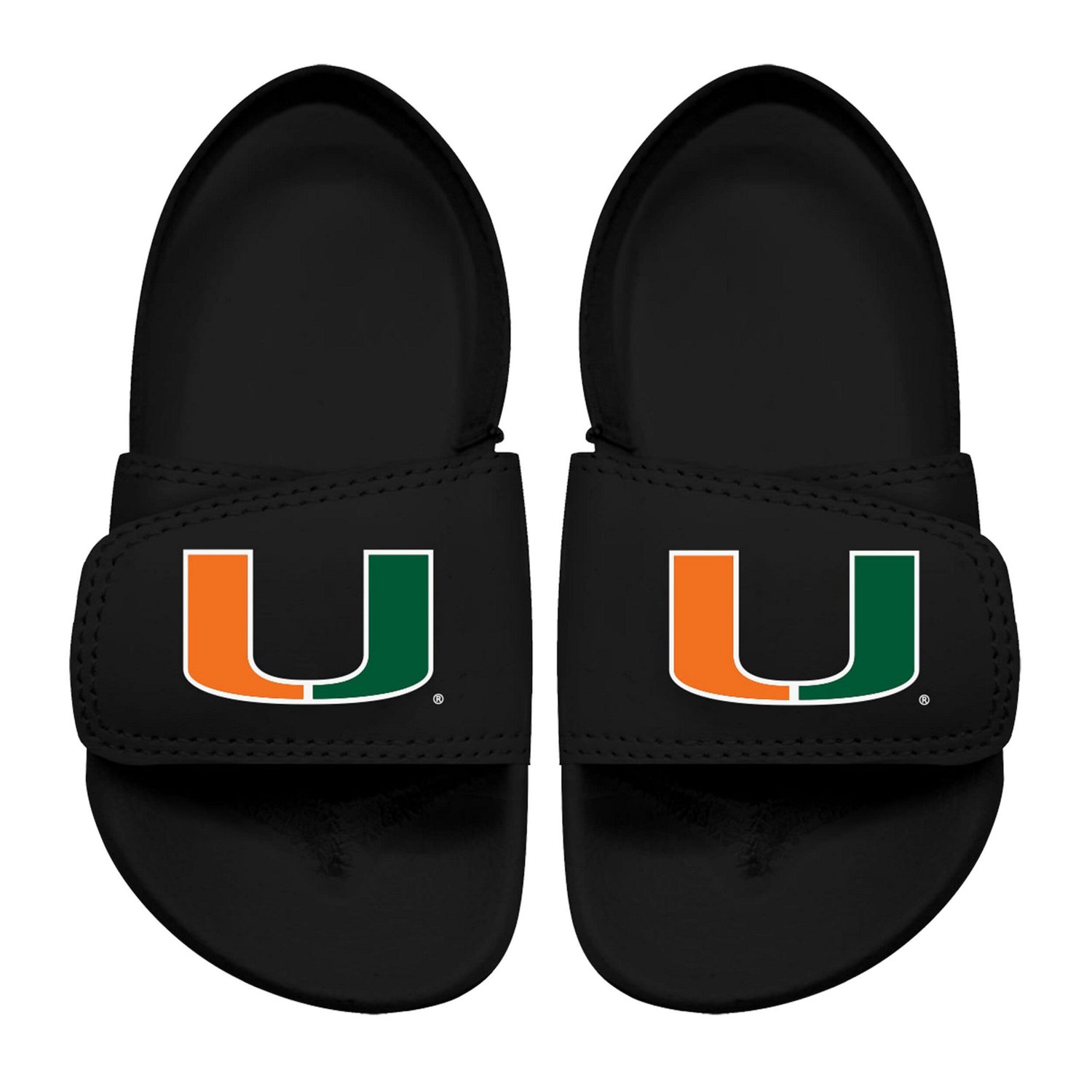 Toddler ISlide Miami Hurricanes Team Logo ISlide Sandals | Academy