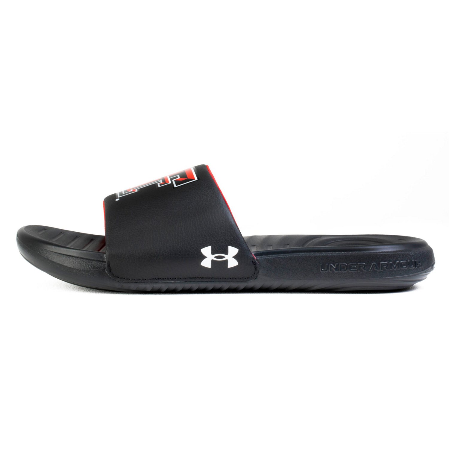 Under Armour Texas Tech Raiders Ansa Slide Sandals | Academy