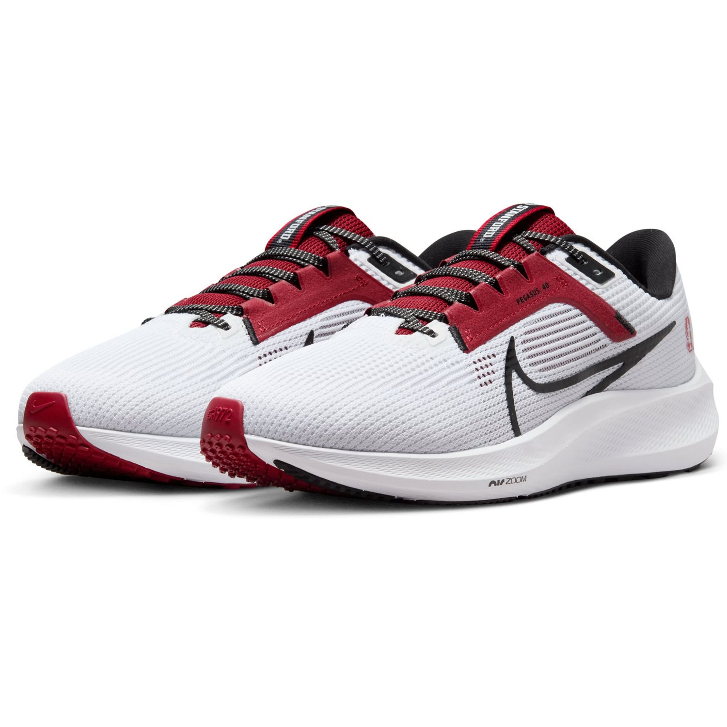 Unisex Nike Stanford Cardinal Zoom Pegasus 40 Running Shoe | Academy