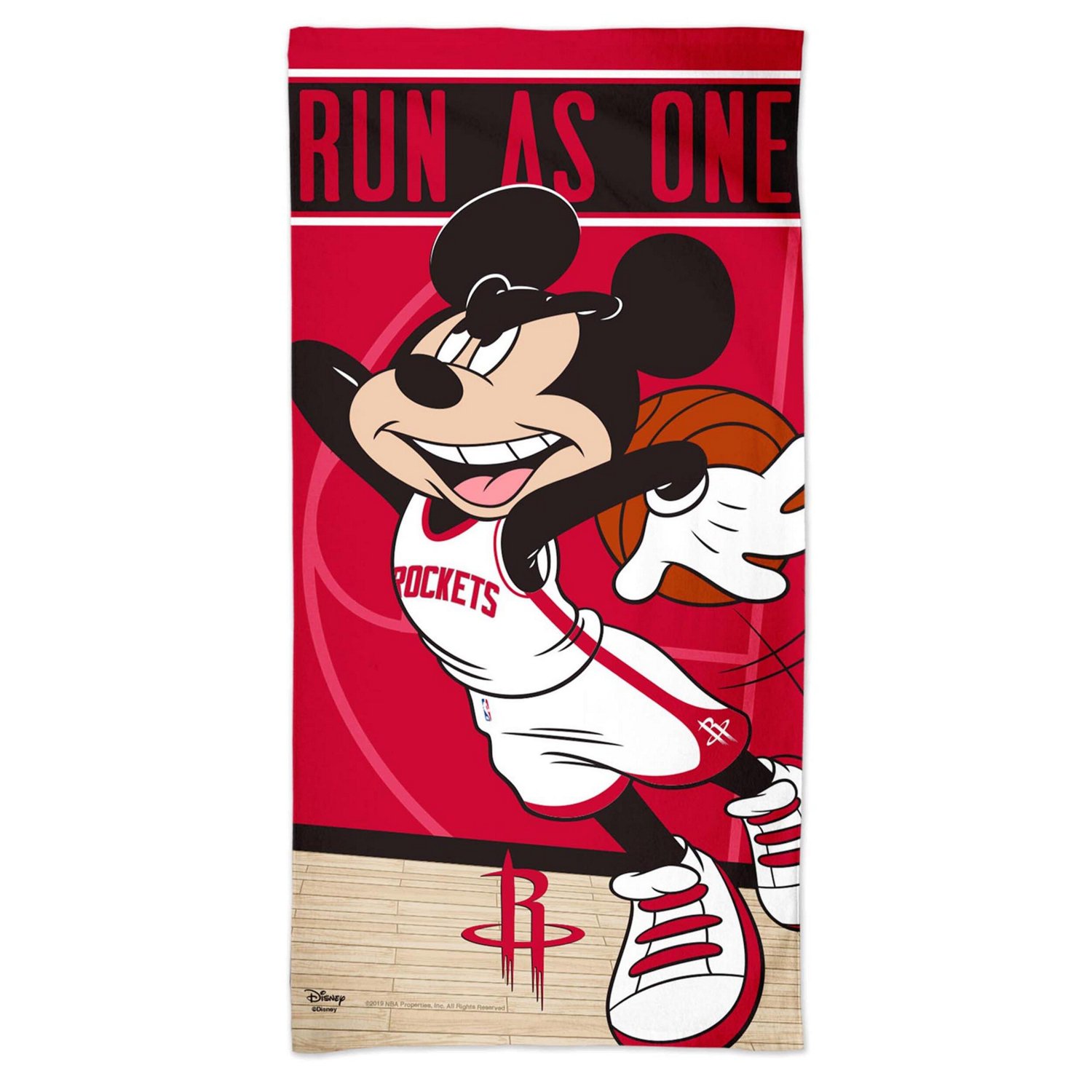 WinCraft Houston Rockets 30 '' x 60 '' Team Disney Spectra Beach Towel ...