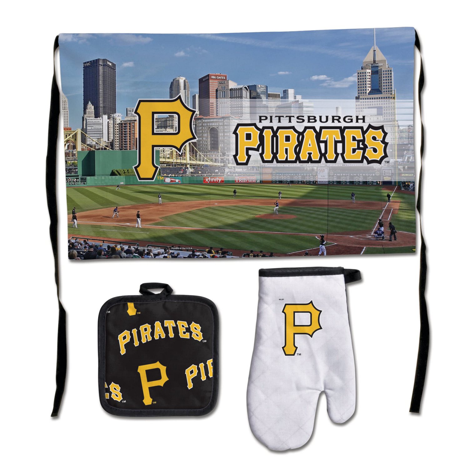WinCraft Pittsburgh Pirates Deluxe BBQ Set | Academy