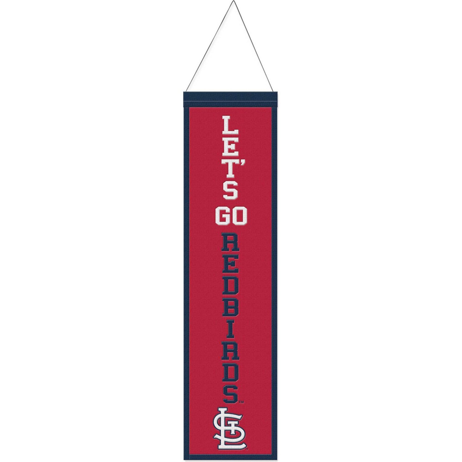 WinCraft St Louis Cardinals 8" x 32" Slogan Banner | Academy