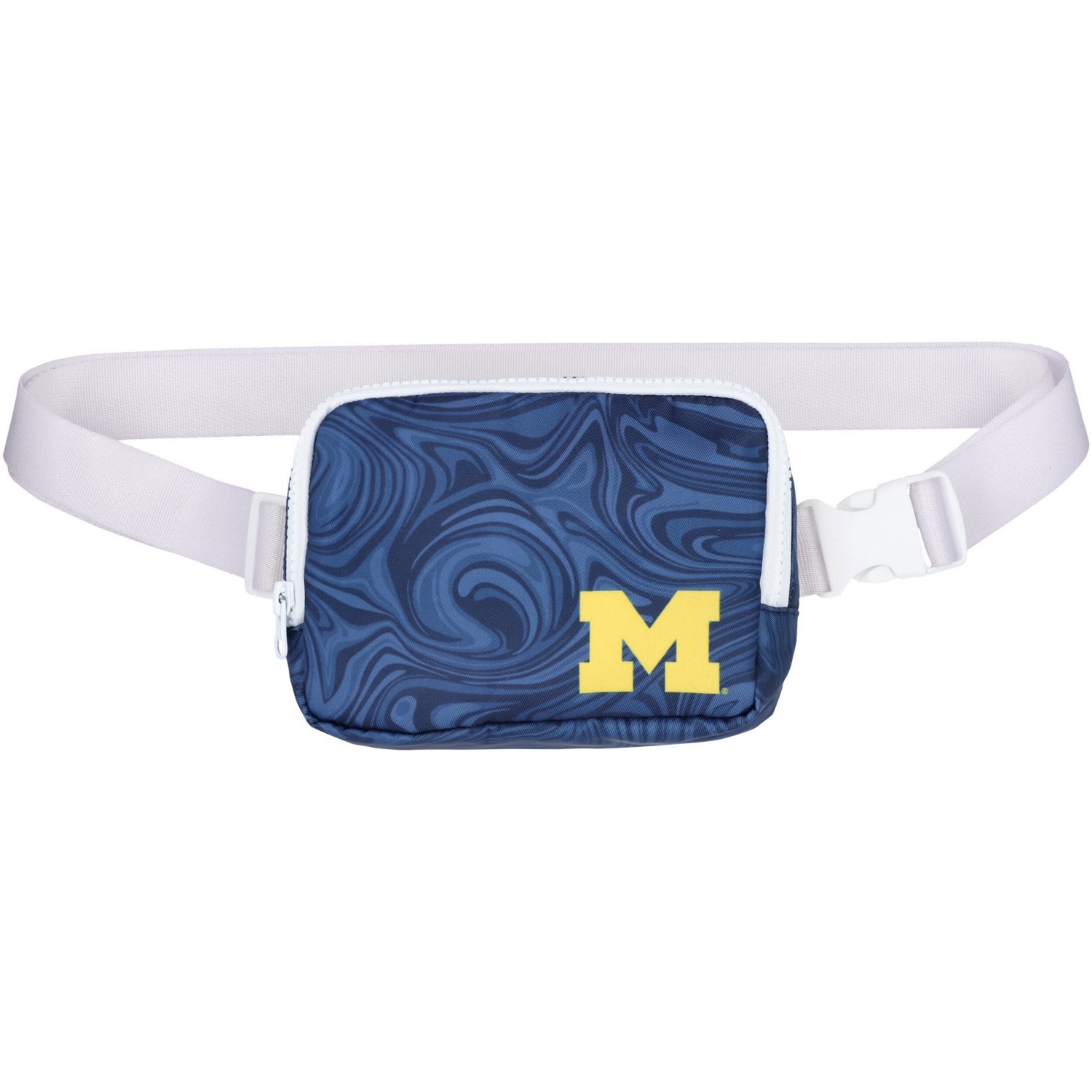 Women's ZooZatz Michigan Wolverines Swirly Belt Adjustable Fanny Pack ...