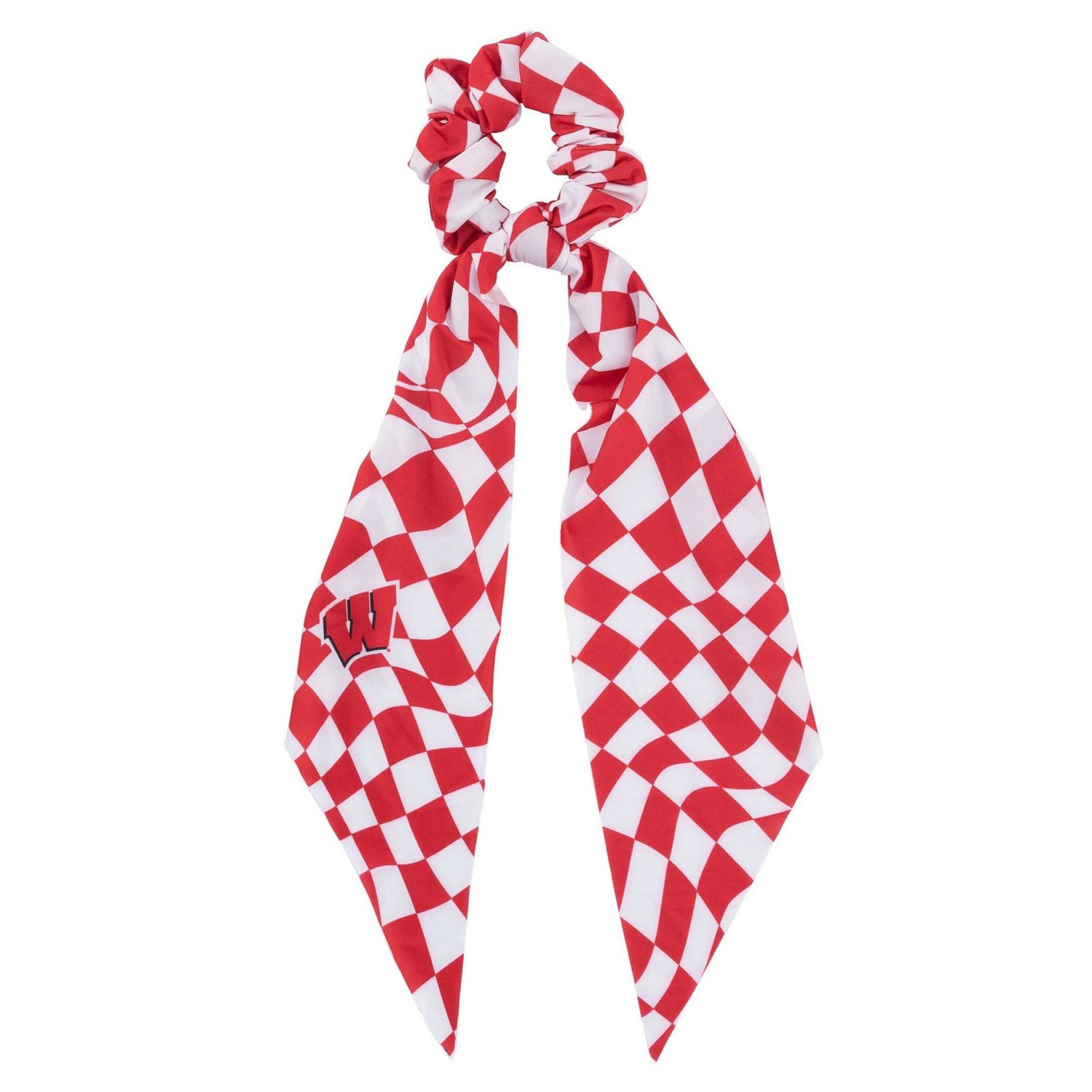 ZooZatz Wisconsin Badgers Checkered Scrunchie Scarf | Academy