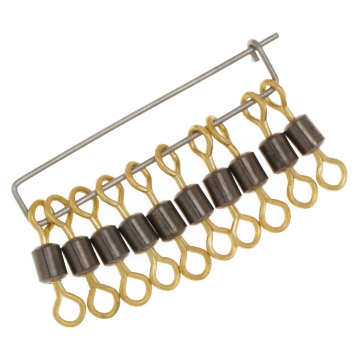 P-Line Dura-Max High-Speed Rolling Treble Swivels 10-Pack | Academy