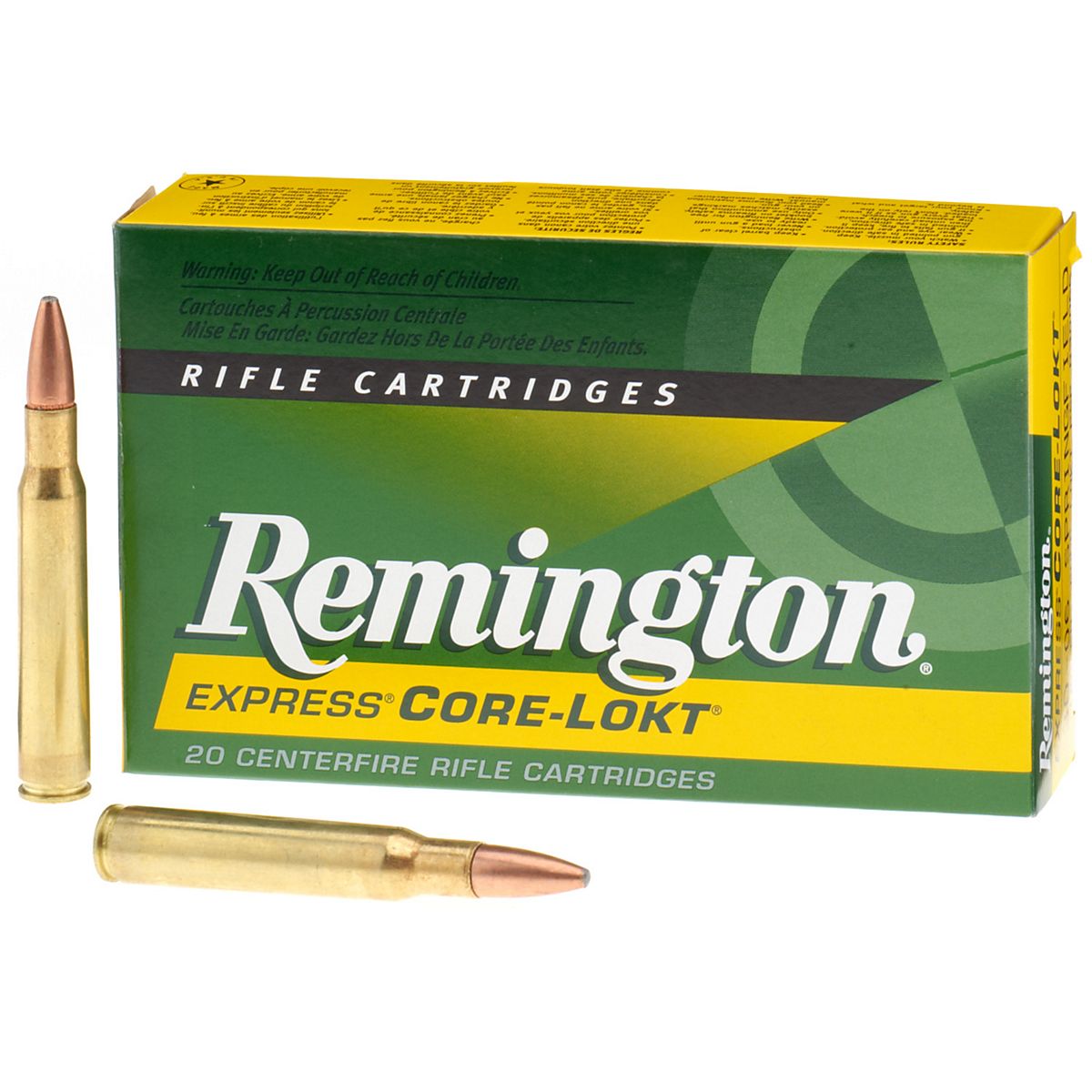 Remington Core-Lokt .30-06 Springfield 180-Grain Centerfire Rifle Ammunition - 20 Rounds | Academy