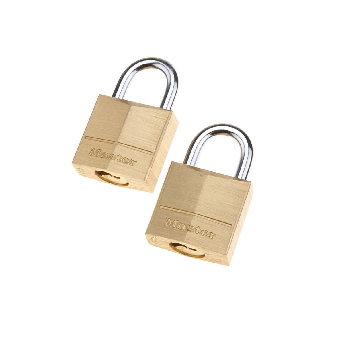 Master Lock Solid Brass Padlocks 2-Pack | Academy