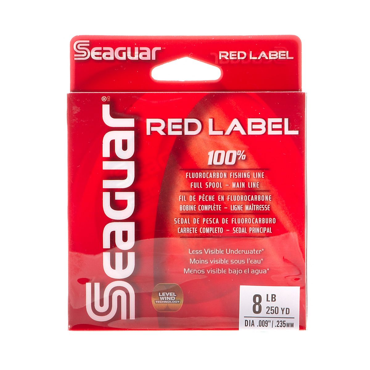 Seaguar® Red Label 8 lb. - 250 yards Fluorocarbon Fishing Line | Academy